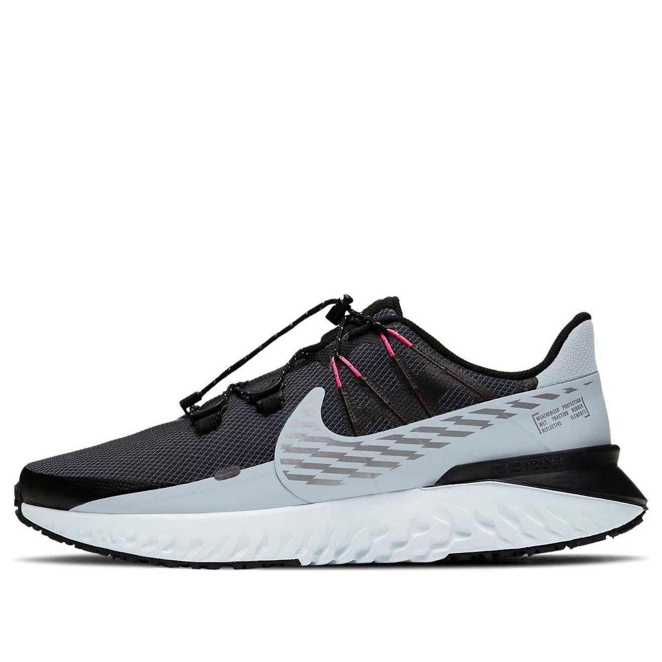 Nike Nike Legend React 3 Shield Black Obsidian Mist CU3864 010 REVERSIBLE