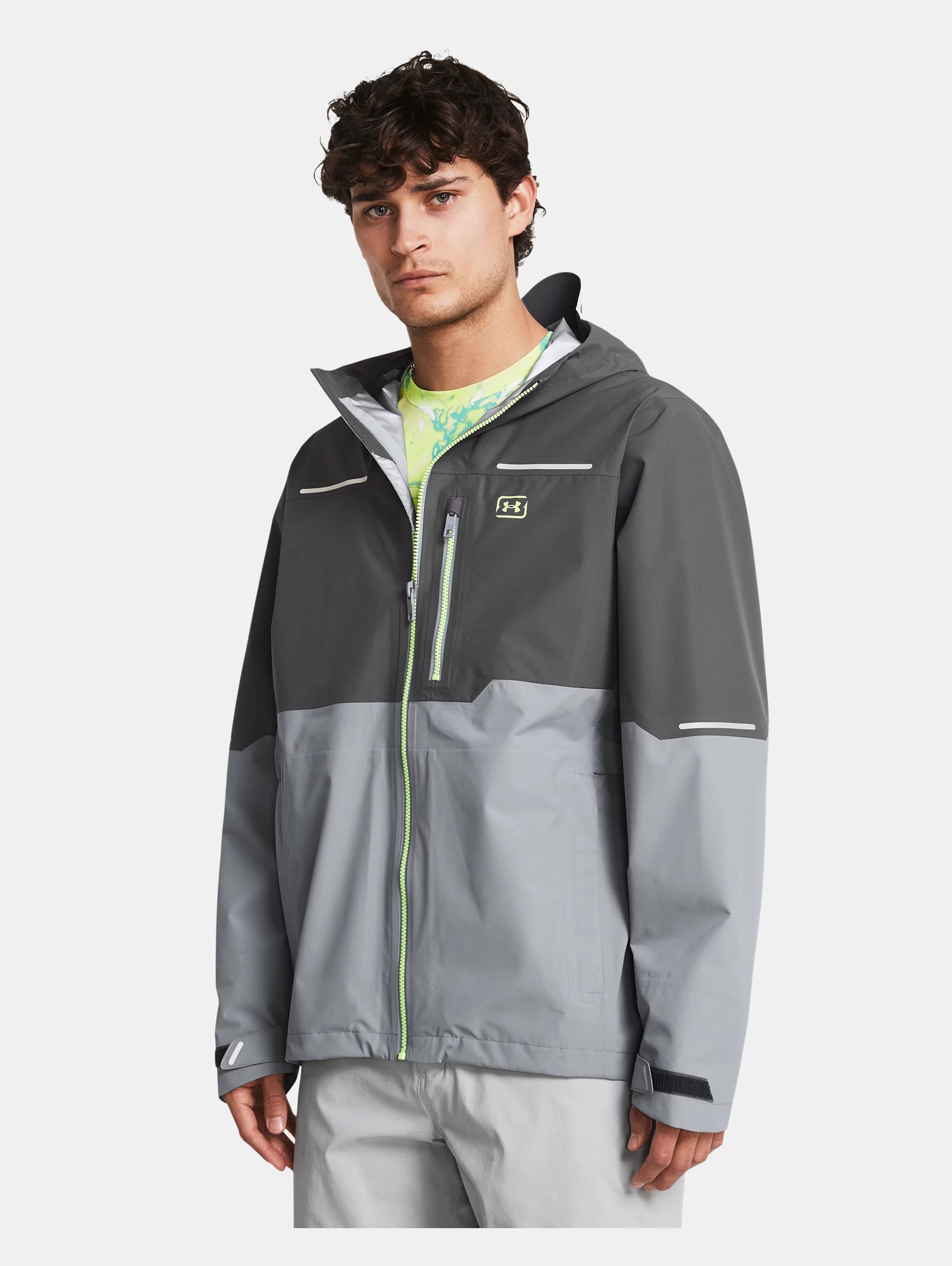 Under Armour Men's UA Fish Elite Rain Jacket | REVERSIBLE