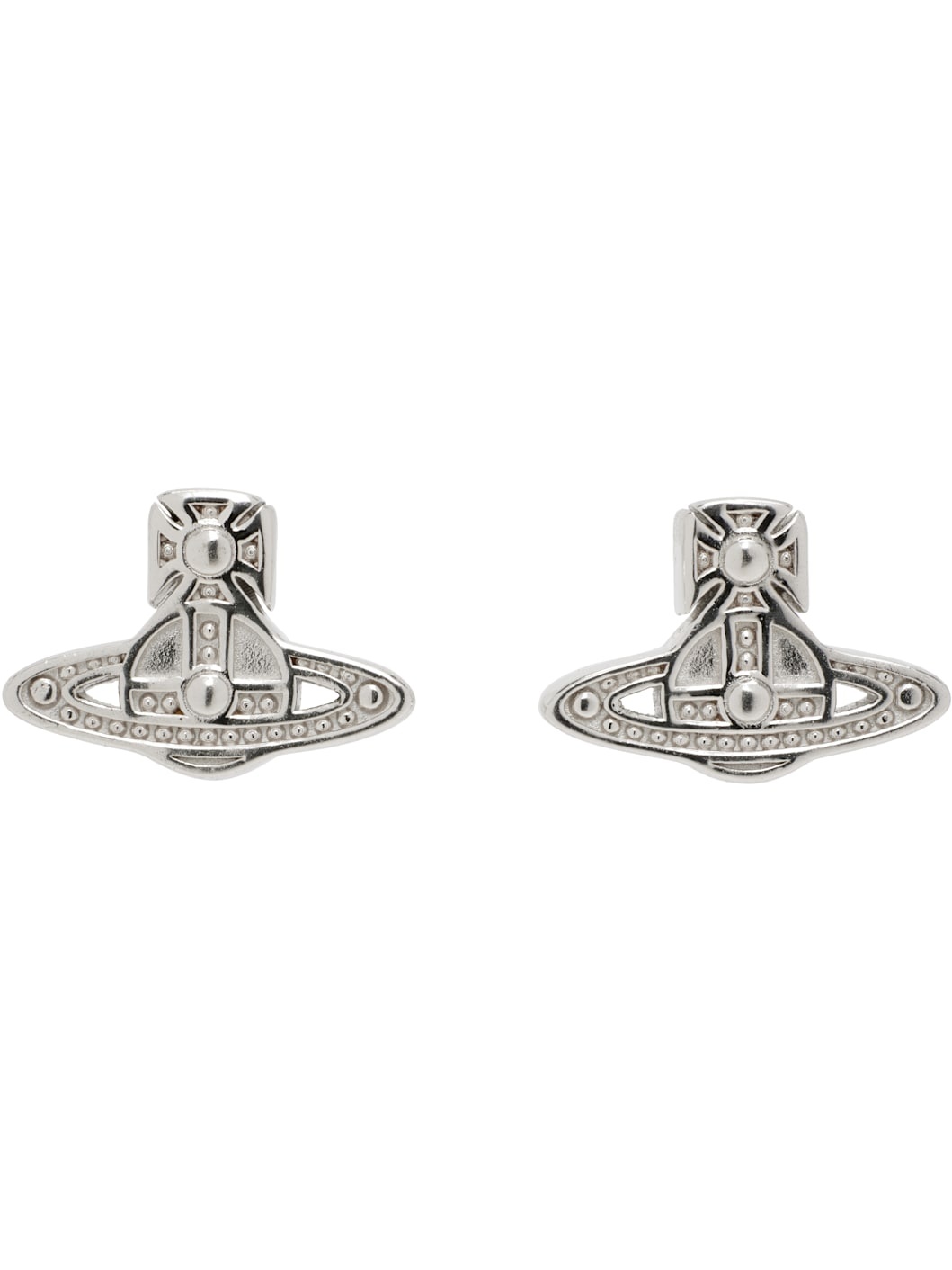Vivienne Westwood Silver Oslo Earrings REVERSIBLE