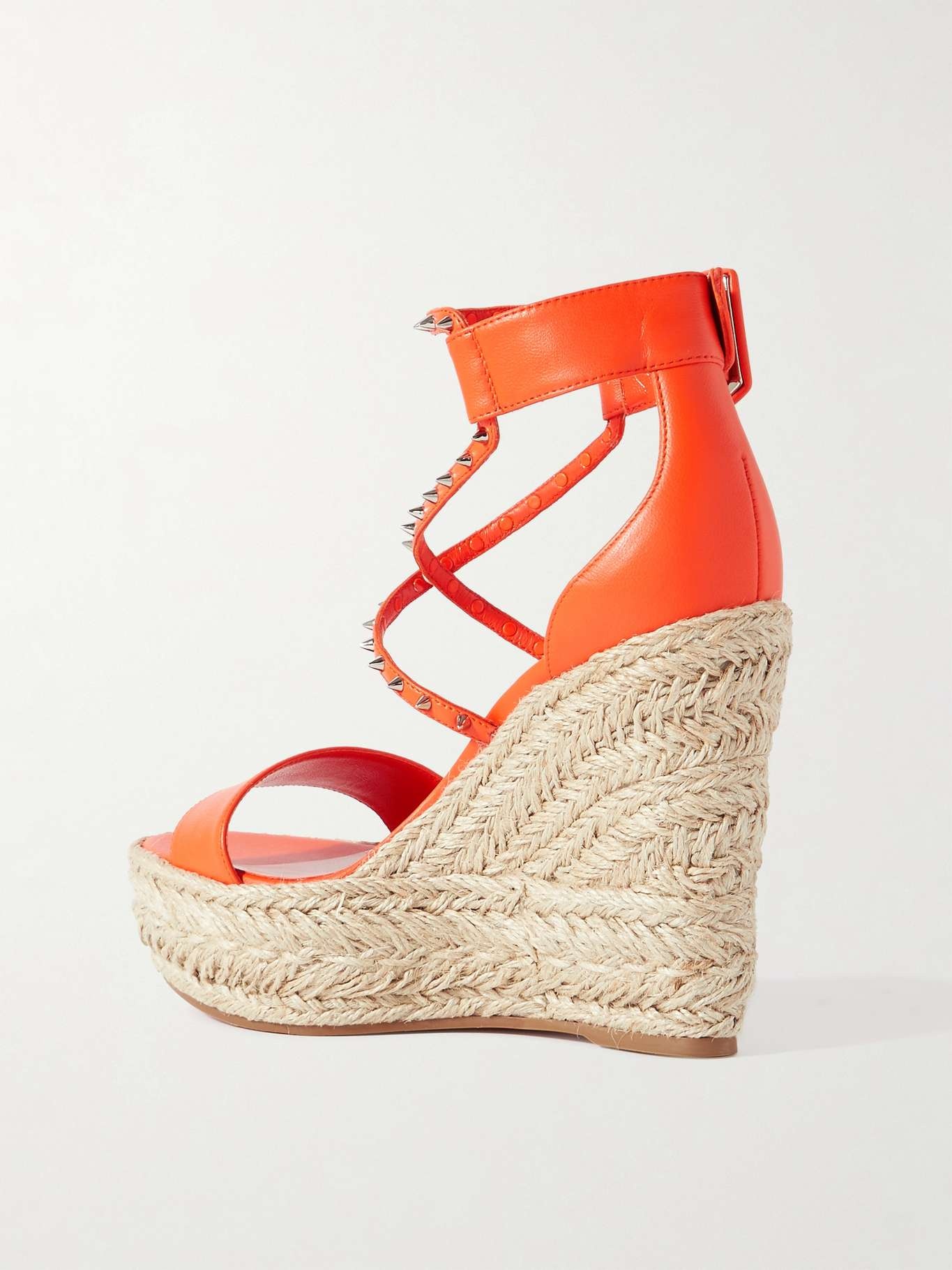 Christian Louboutin Chocazeppa Spikes 120 espadrille wedges Christian Louboutin Chocazeppa Spikes 120 espadrille wedges