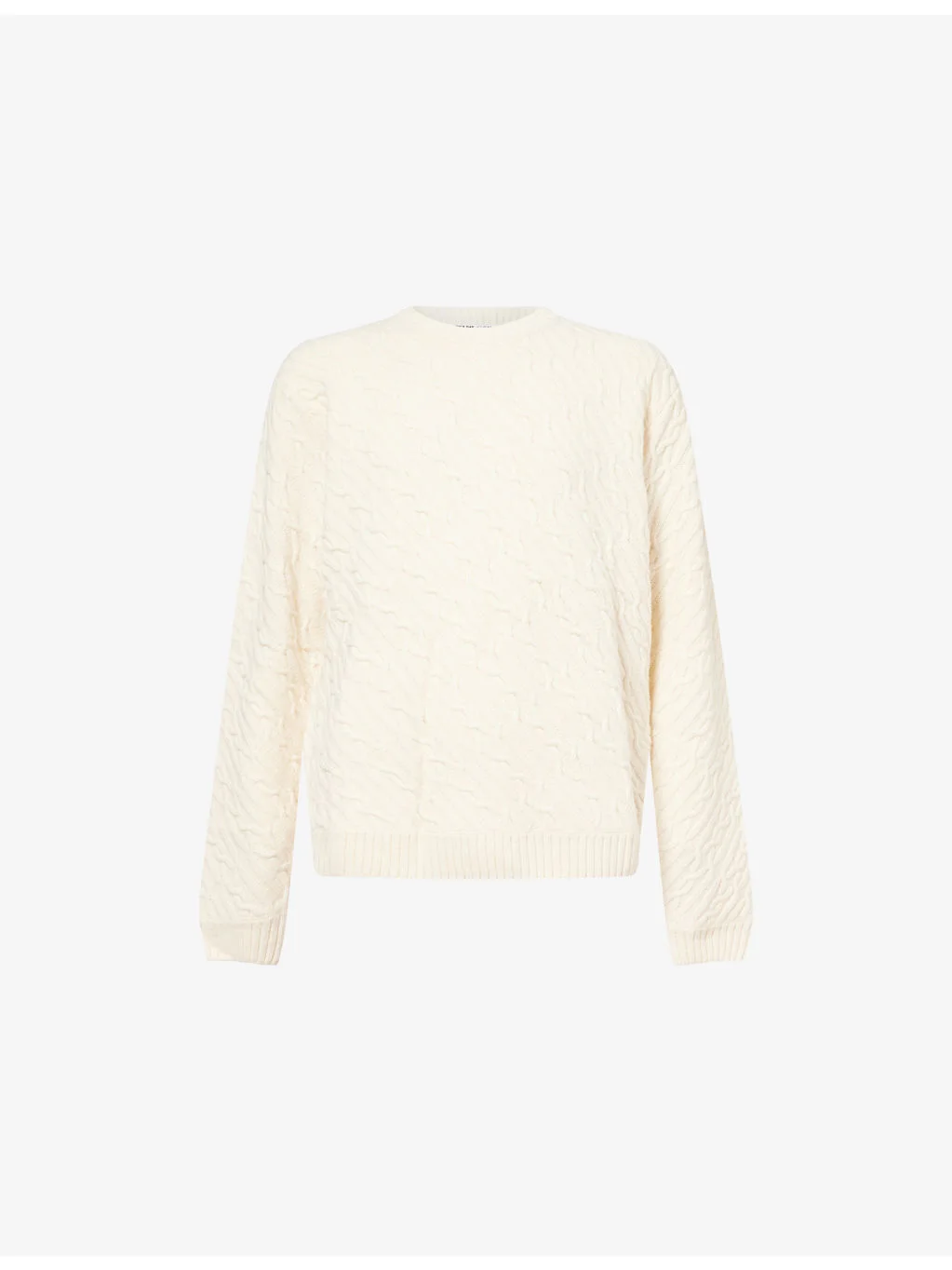 PERCIVAL Melville Cable-Knit Wool-Blend Jumper | REVERSIBLE