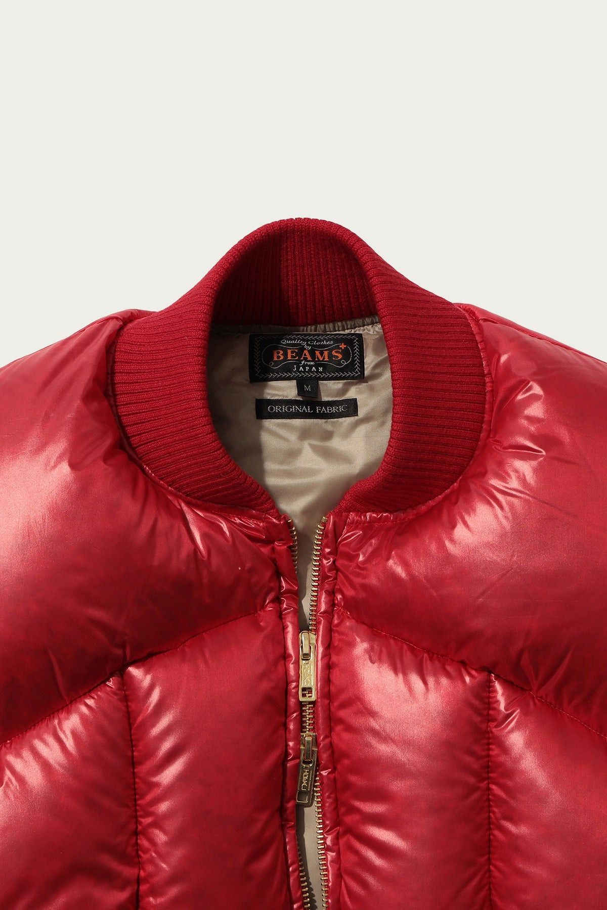 BEAMS PLUS Mt. Down Vest - Red | REVERSIBLE