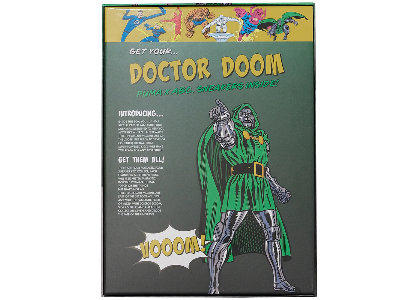 PUMA Puma Abc. x Fantastic Four Mystery Sneaker Doctor Doom | REVERSIBLE