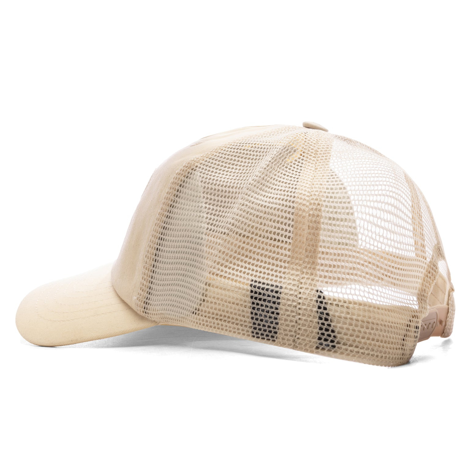 Stüssy WAXED CURSIVE STITCH SNAPBACK TRUCKER - SAND | REVERSIBLE