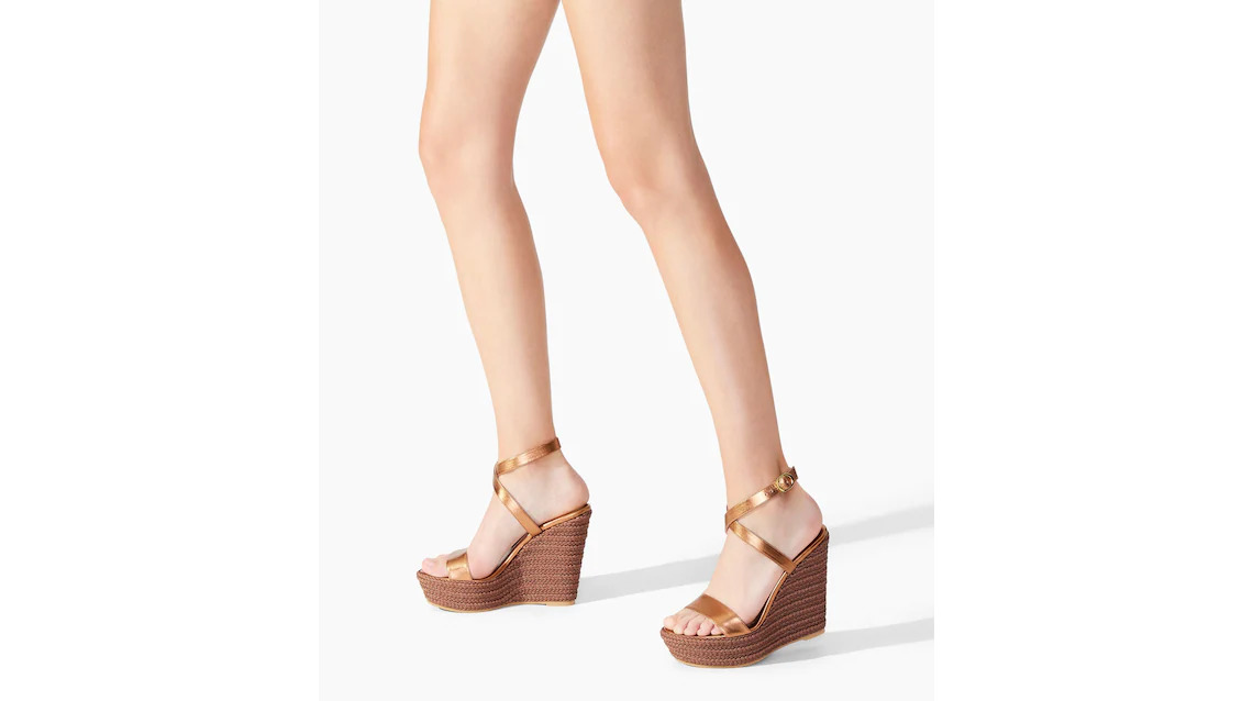 Stuart Weitzman ALEX PLATFORM WEDGE | REVERSIBLE