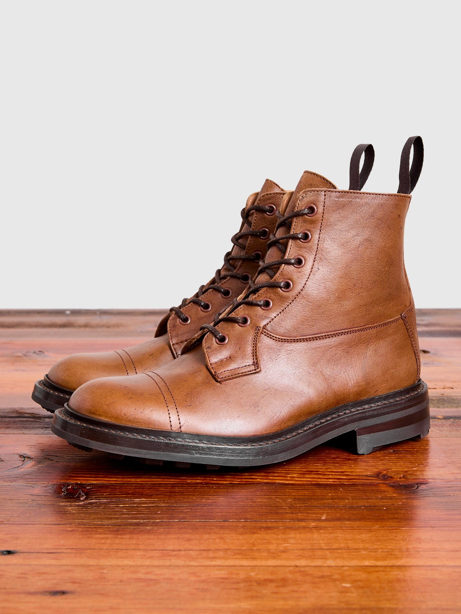 Tricker's Grassmere Country Boot in Gaucho Kudu | REVERSIBLE