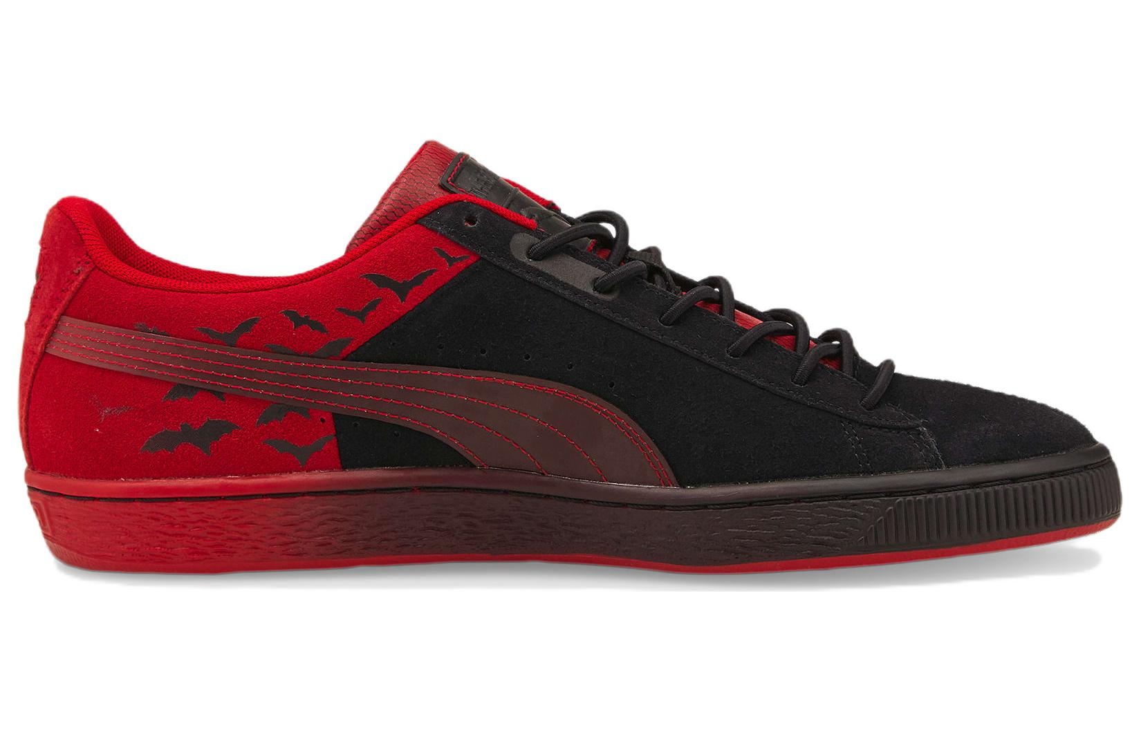 PUMA PUMA Batman x Suede Classic 'Black Barbados Cherry' 383291-01 ...
