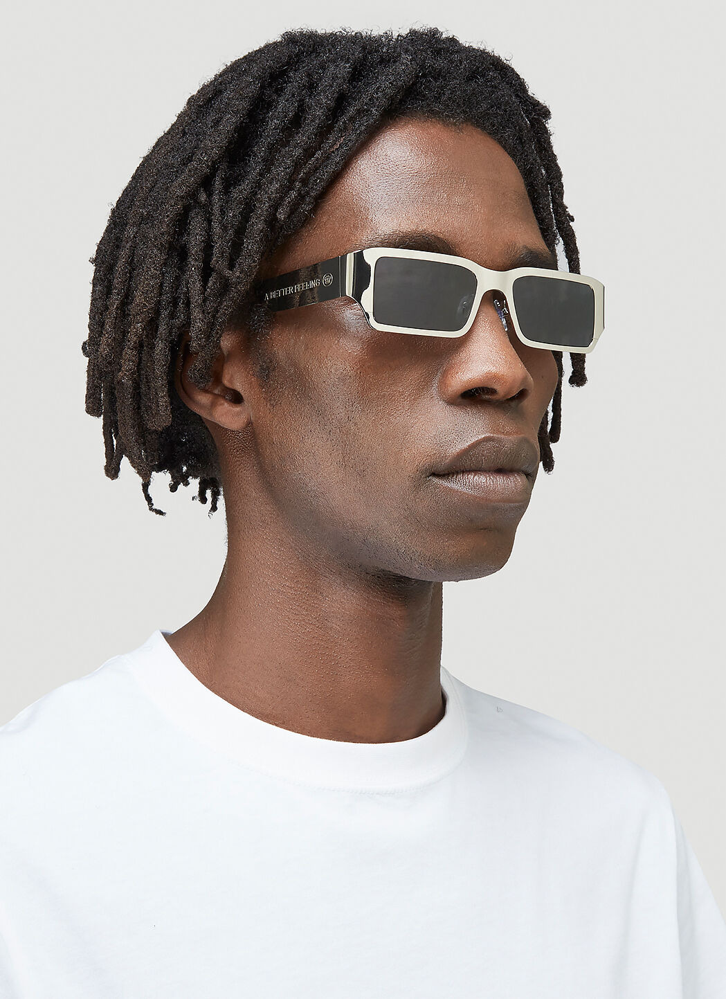 A BETTER FEELING Rectangle Sunglasses | REVERSIBLE