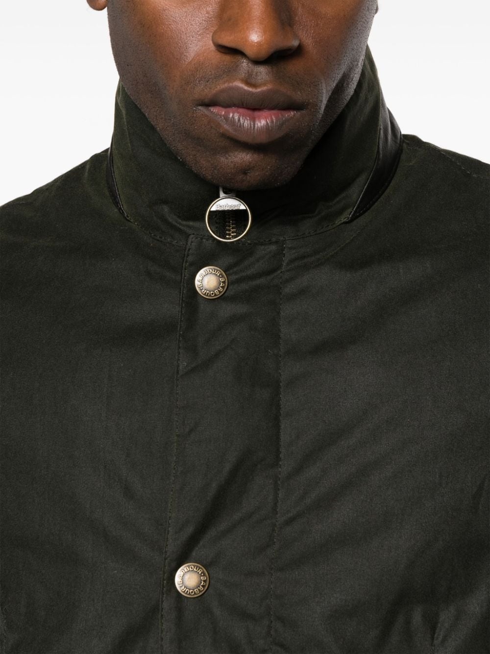 Barbour Compton wax-coated jacket | REVERSIBLE