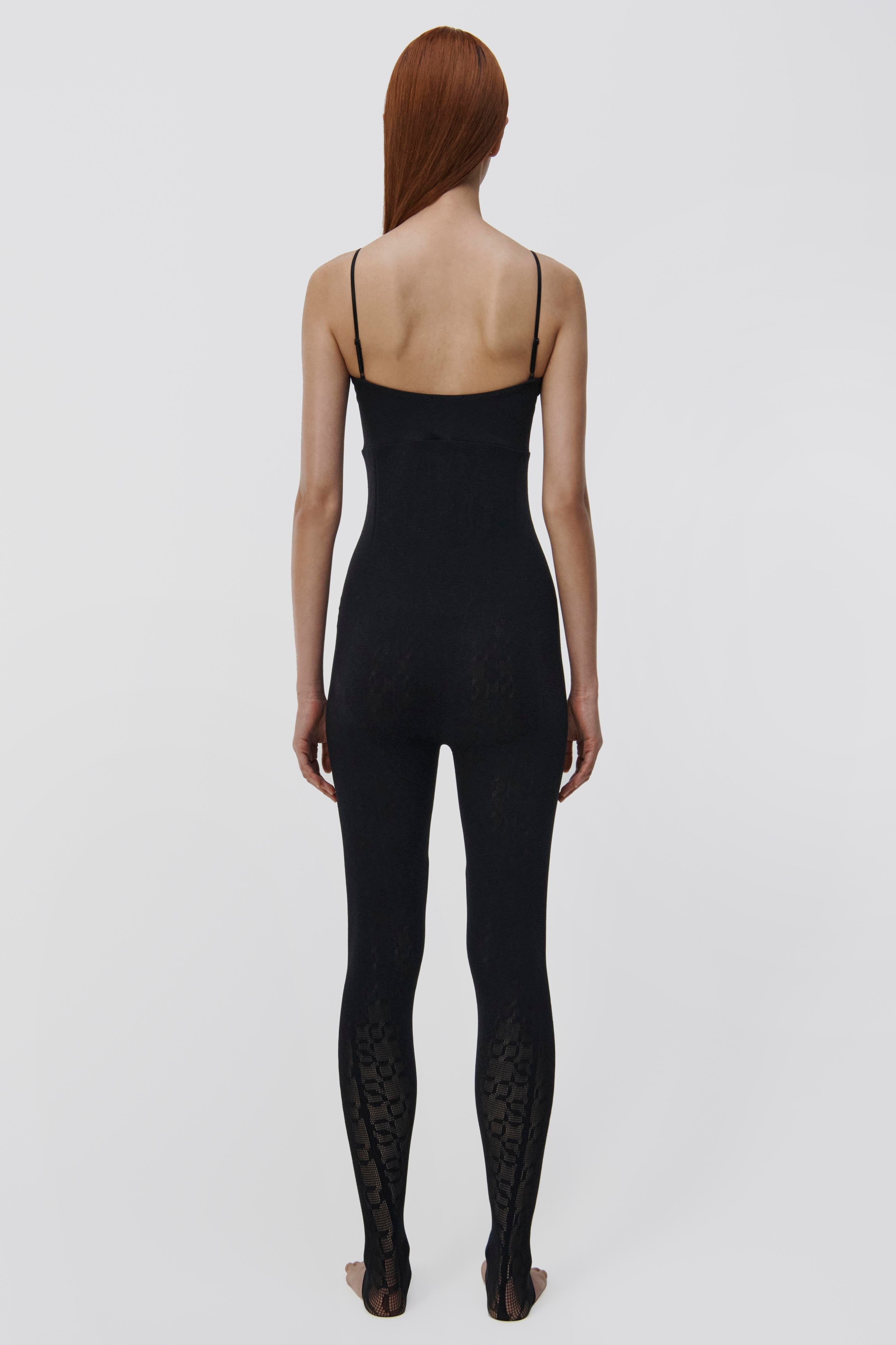 SIMKHAI SIMKHAI WOLFORD LOGO JUMPSUIT | REVERSIBLE