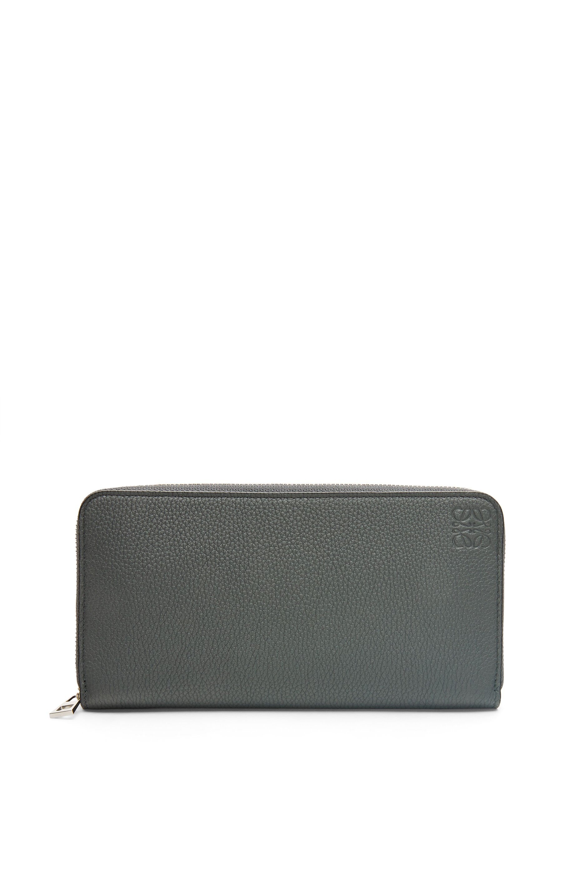 Loewe Zip around wallet in soft grained calfskin | REVERSIBLE