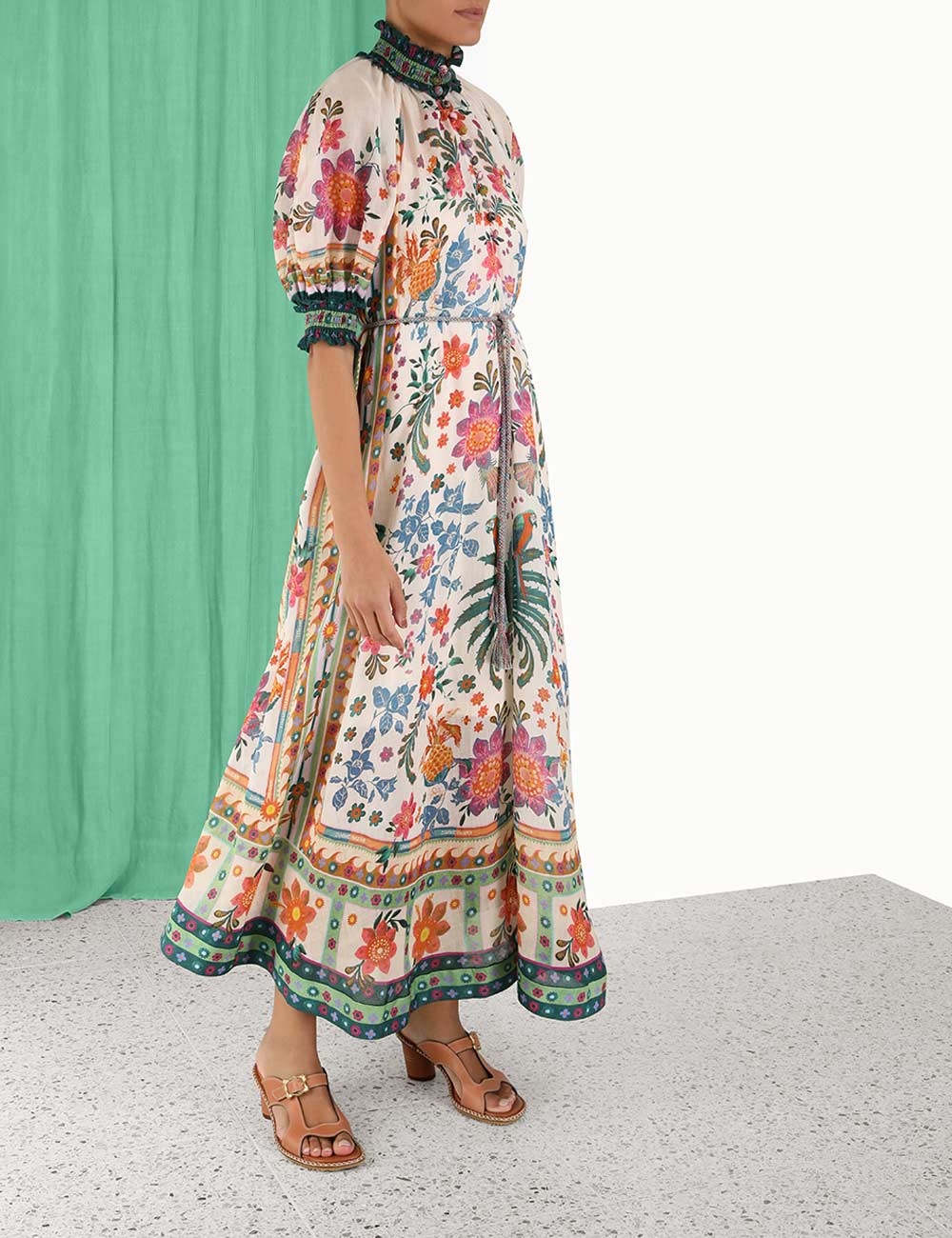 Zimmermann GINGER SWING MAXI DRESS | REVERSIBLE