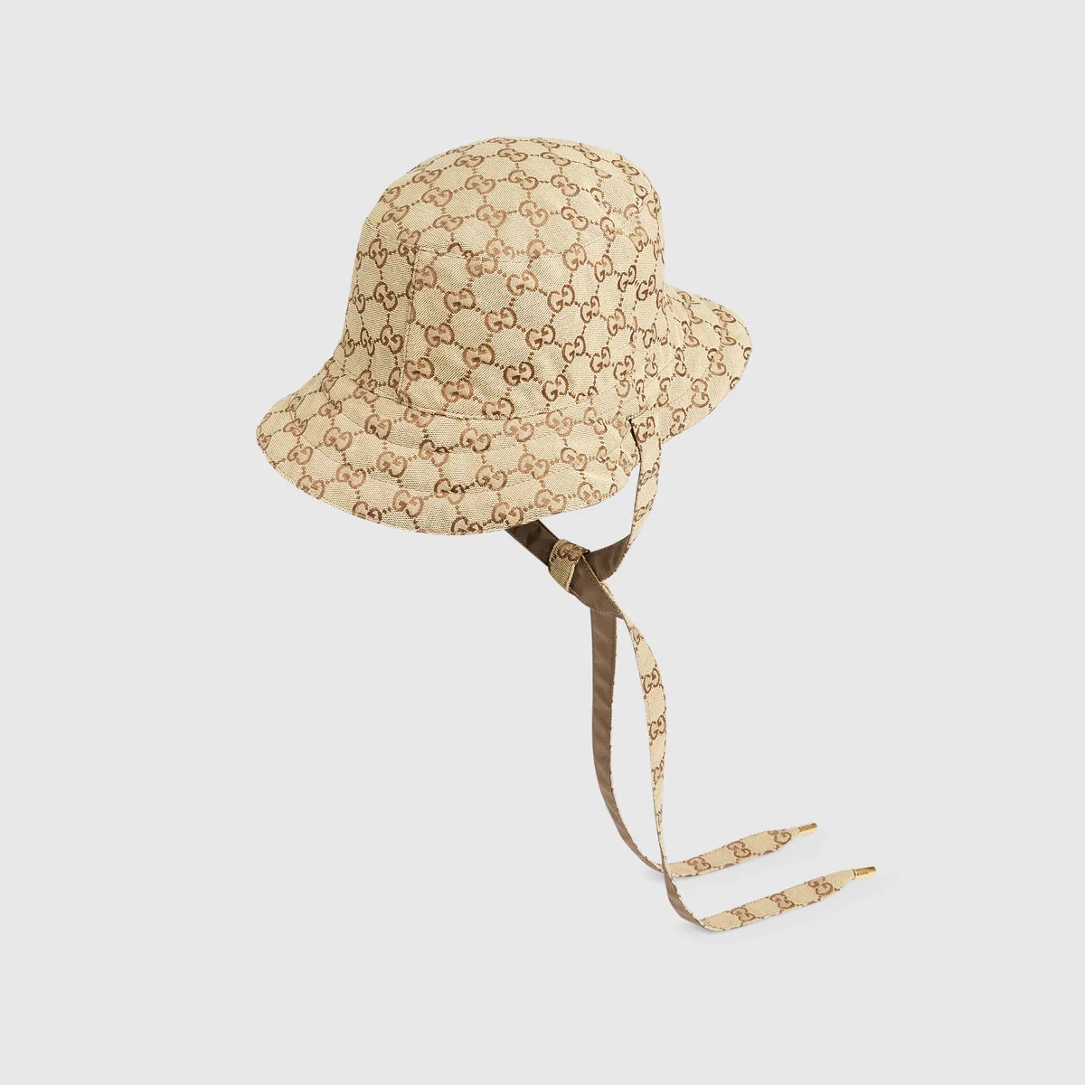 GUCCI Reversible hat in GG canvas and nylon | REVERSIBLE