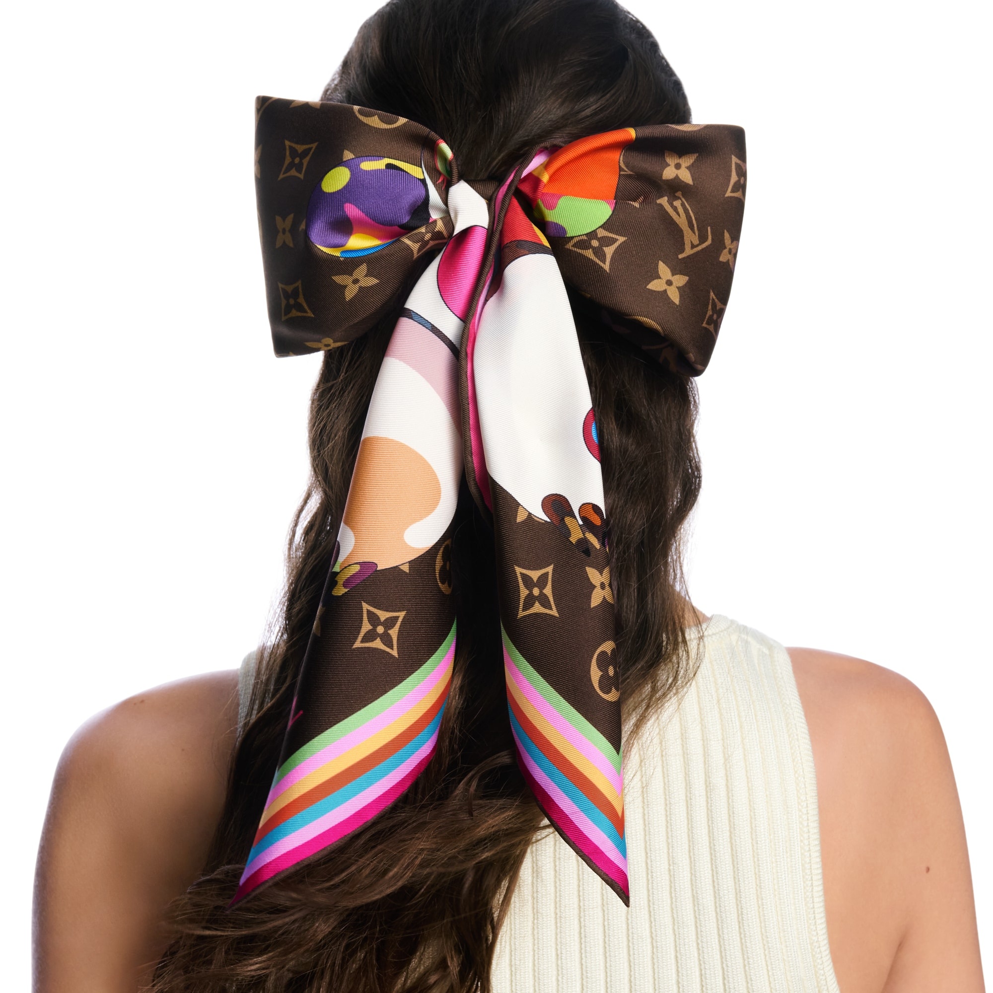 Louis Vuitton LV x TM Monogram Superflat Characters Square 70 | REVERSIBLE