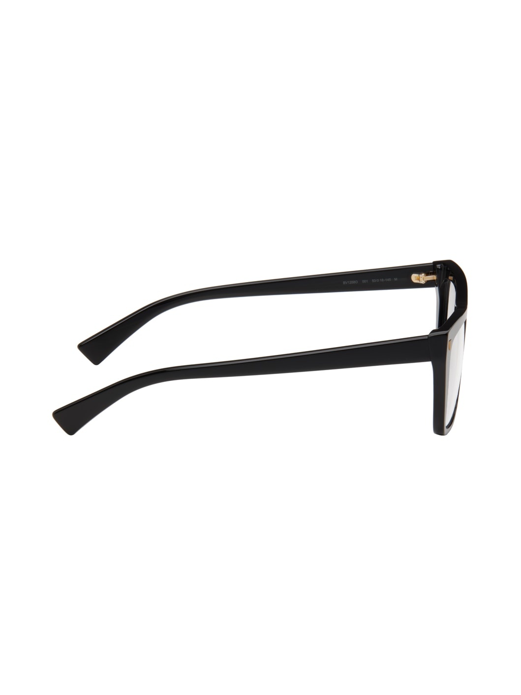 Bottega Veneta Black Square Glasses | REVERSIBLE