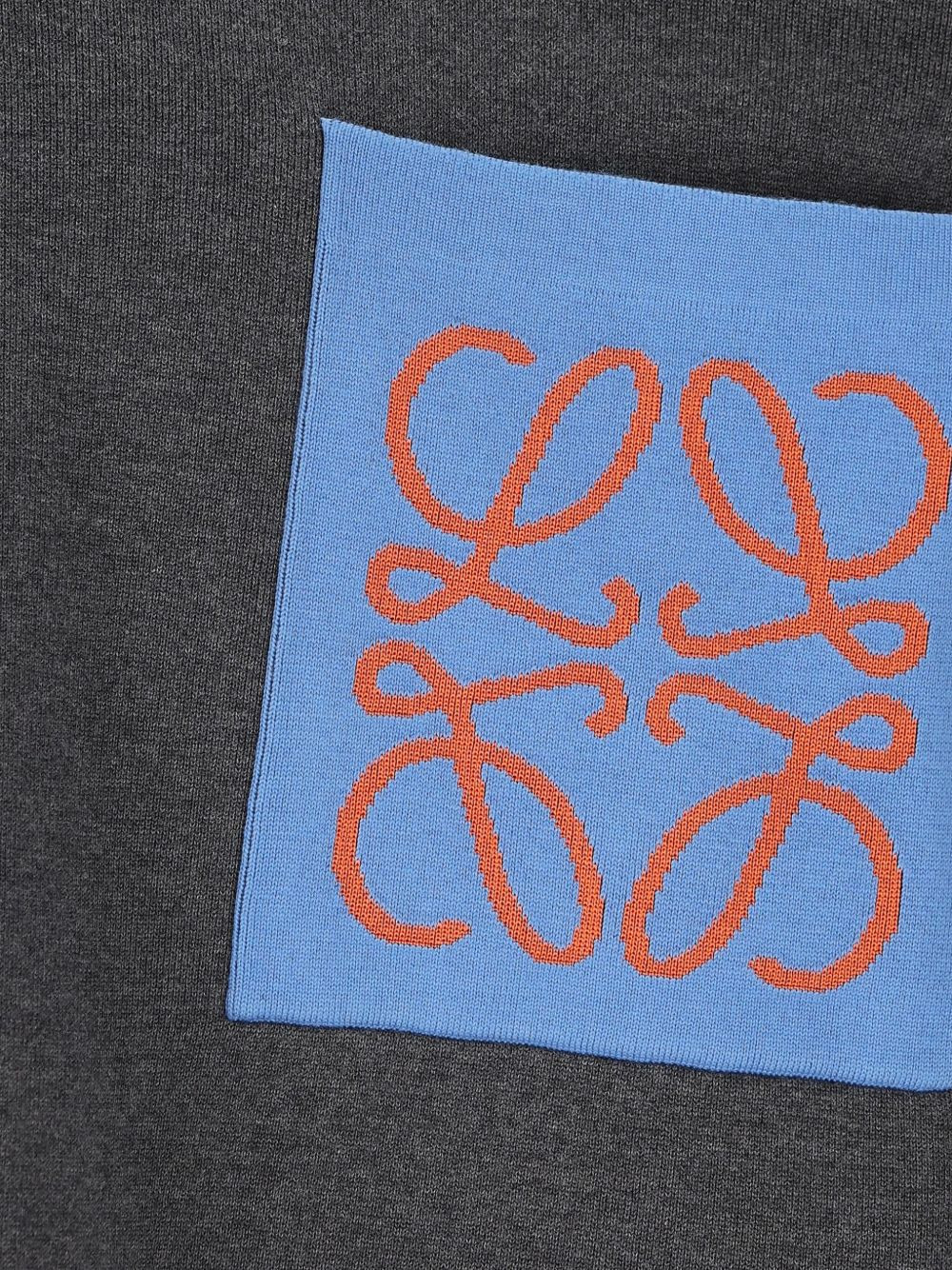 Loewe logo-patch pocket sweater | REVERSIBLE