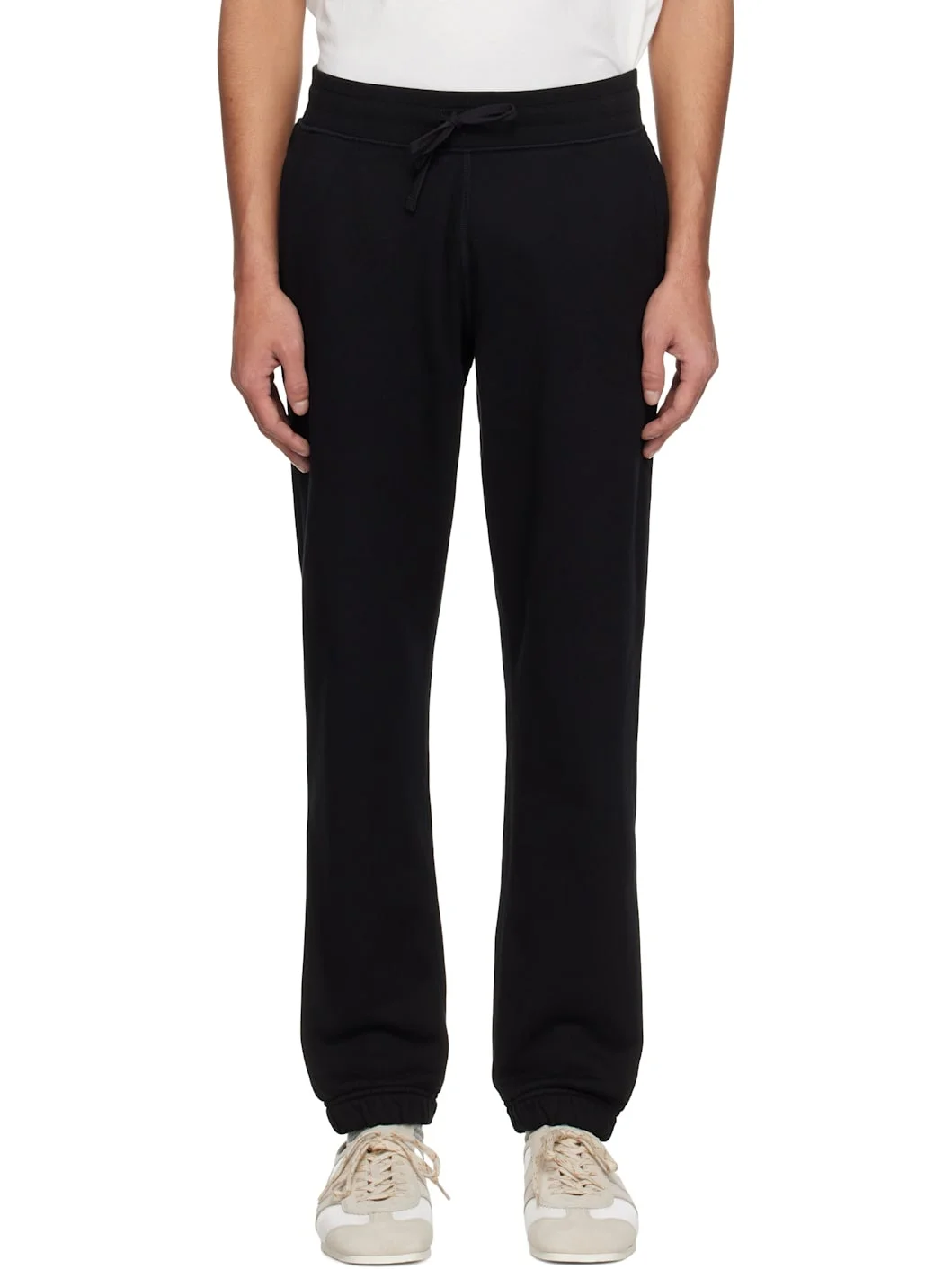 Reigning Champ Black Midweight Terry Standard Sweatpants | REVERSIBLE