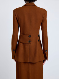 Proenza Schouler Vioni Jacket in Heavy Sable - R2632003BY382920 ...