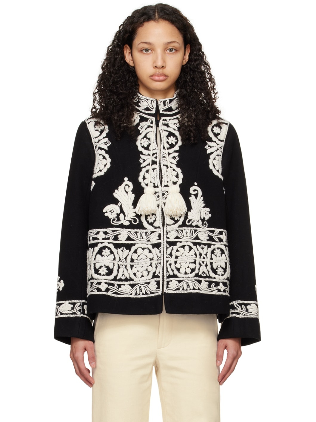 BODE Black & White Estate Jacket | REVERSIBLE