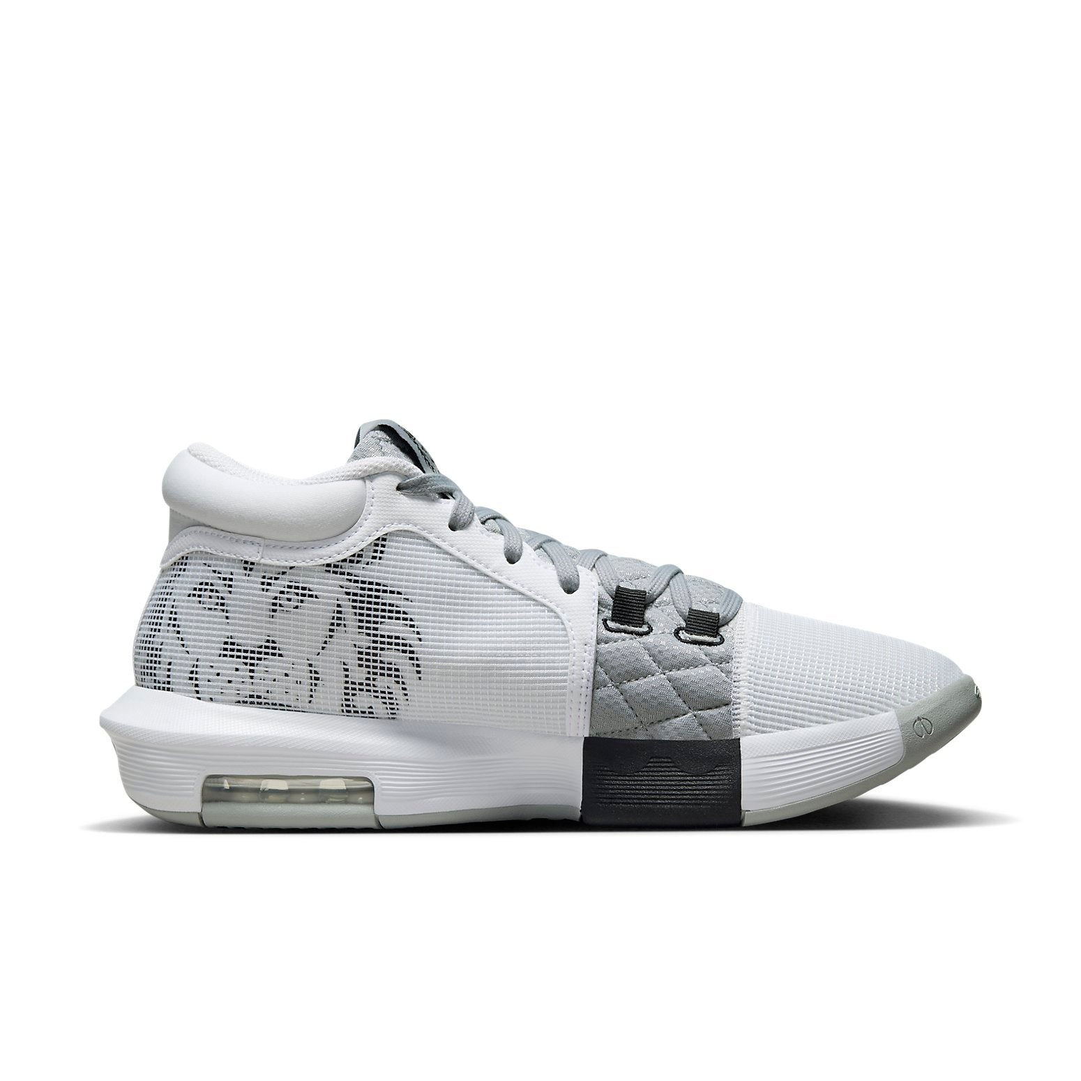 Nike LeBron Witness 8 EP 'White Light Smoke Grey Black' FB2237-100 ...