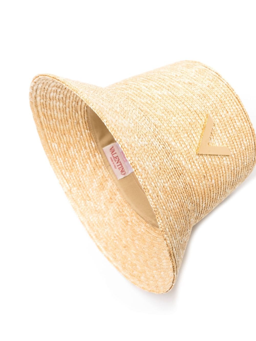 Valentino VLogo raffia bucket hat | REVERSIBLE