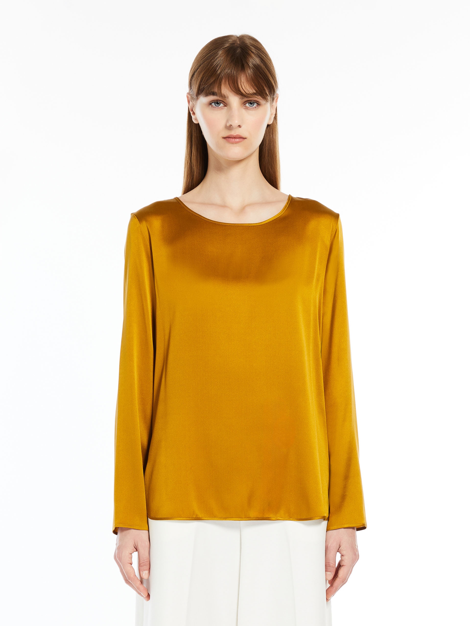 Max Mara Silk satin top | REVERSIBLE