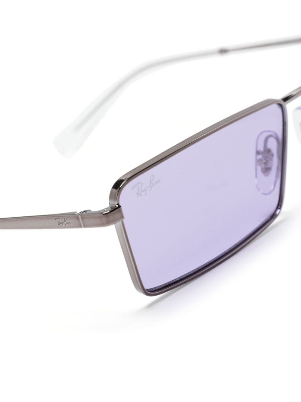 Ray-Ban Emy Bio-Based rectangle sunglasses | REVERSIBLE