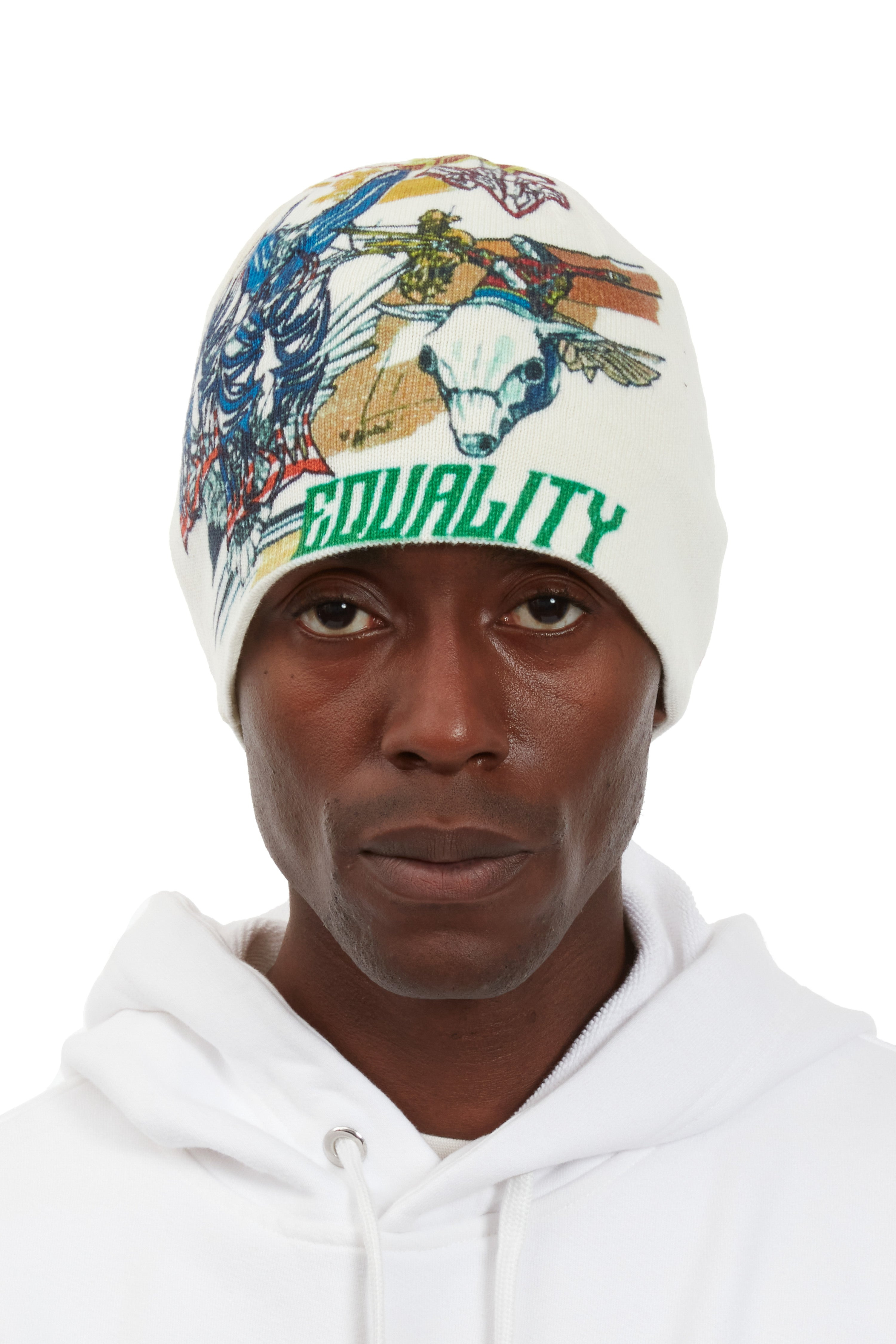 WHO DECIDES WAR AMERICANA KNIT HAT | REVERSIBLE