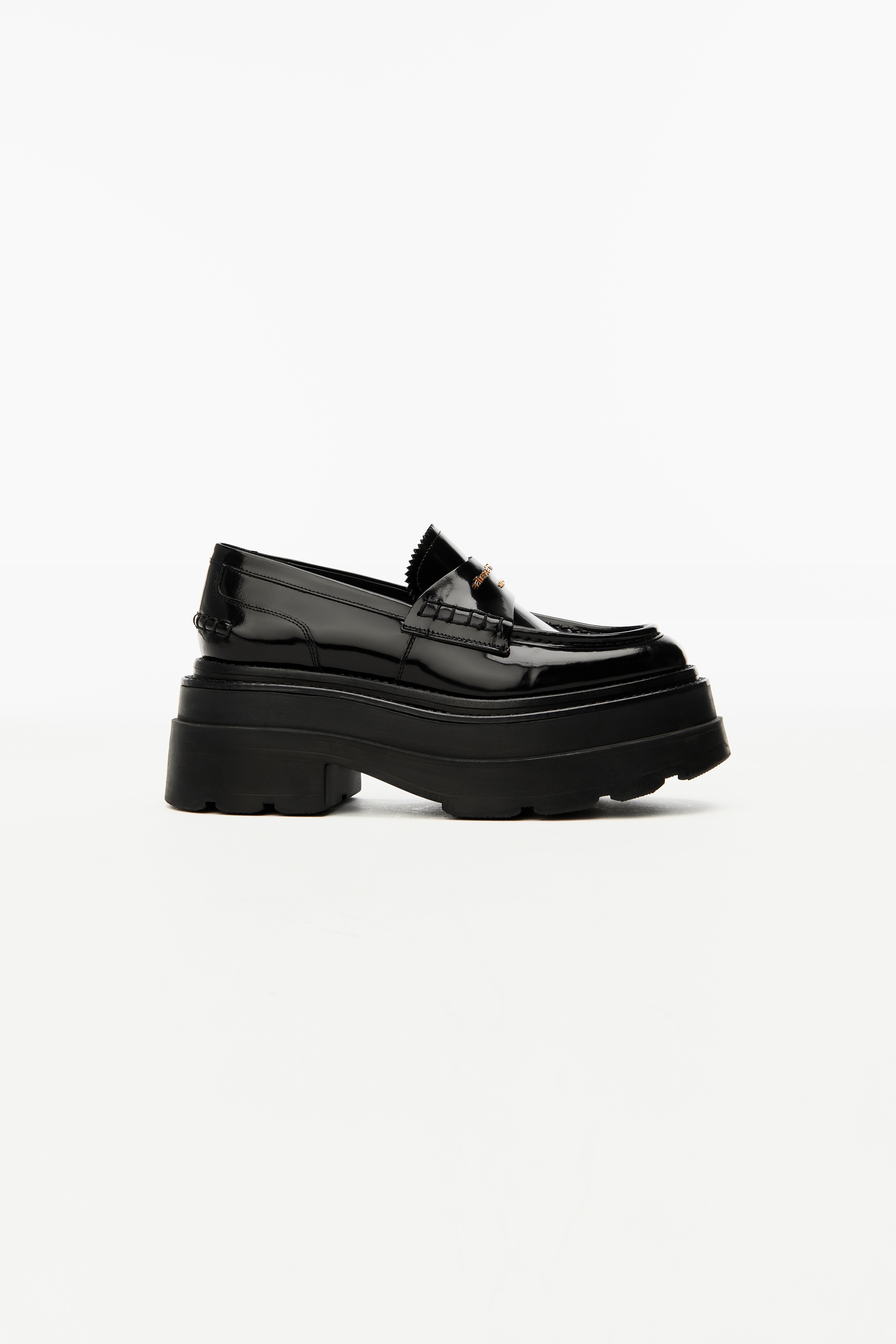 Alexander Wang CARTER PLATFORM LOAFER IN LEATHER | REVERSIBLE