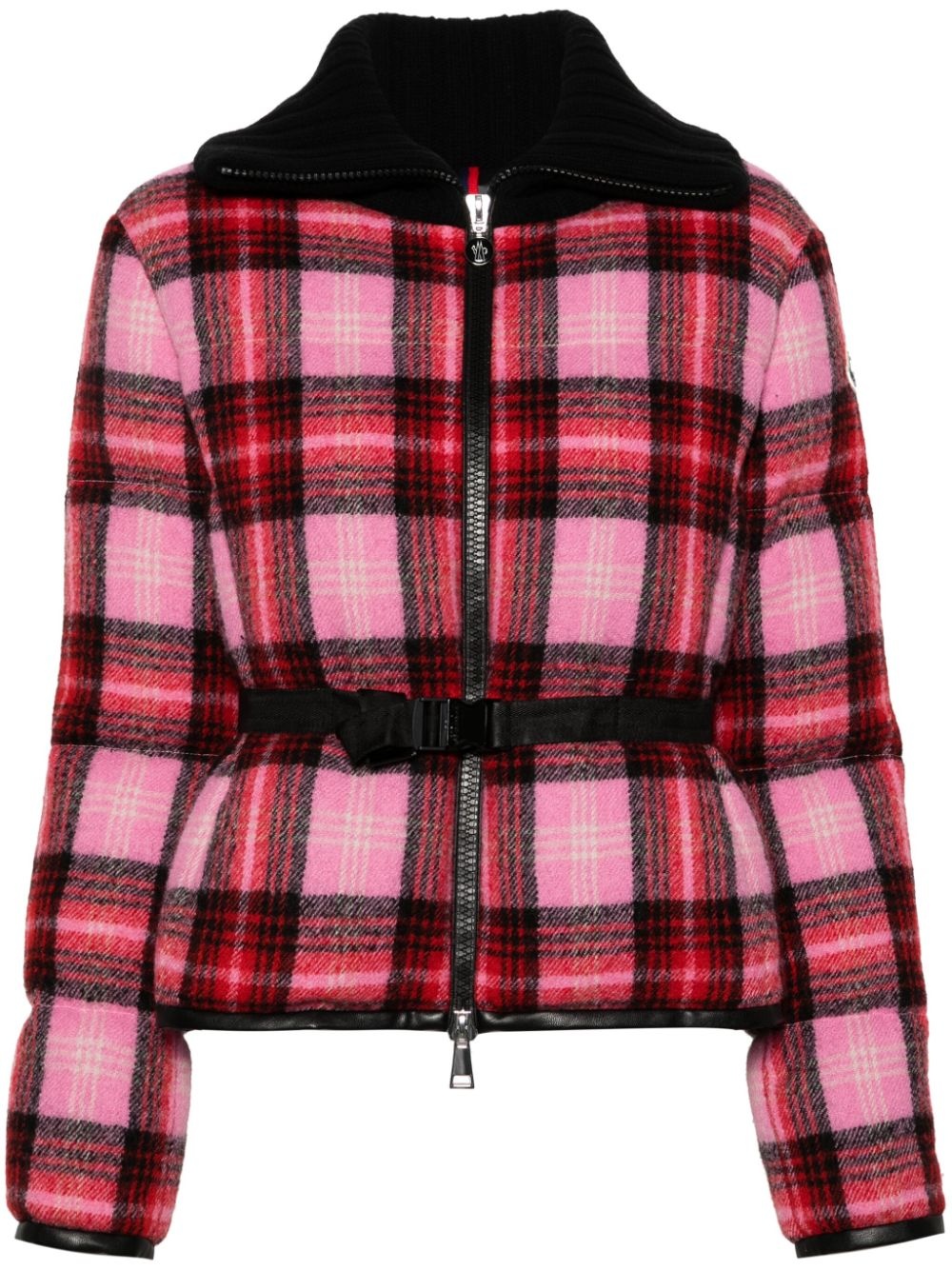 Moncler plaid jacket store