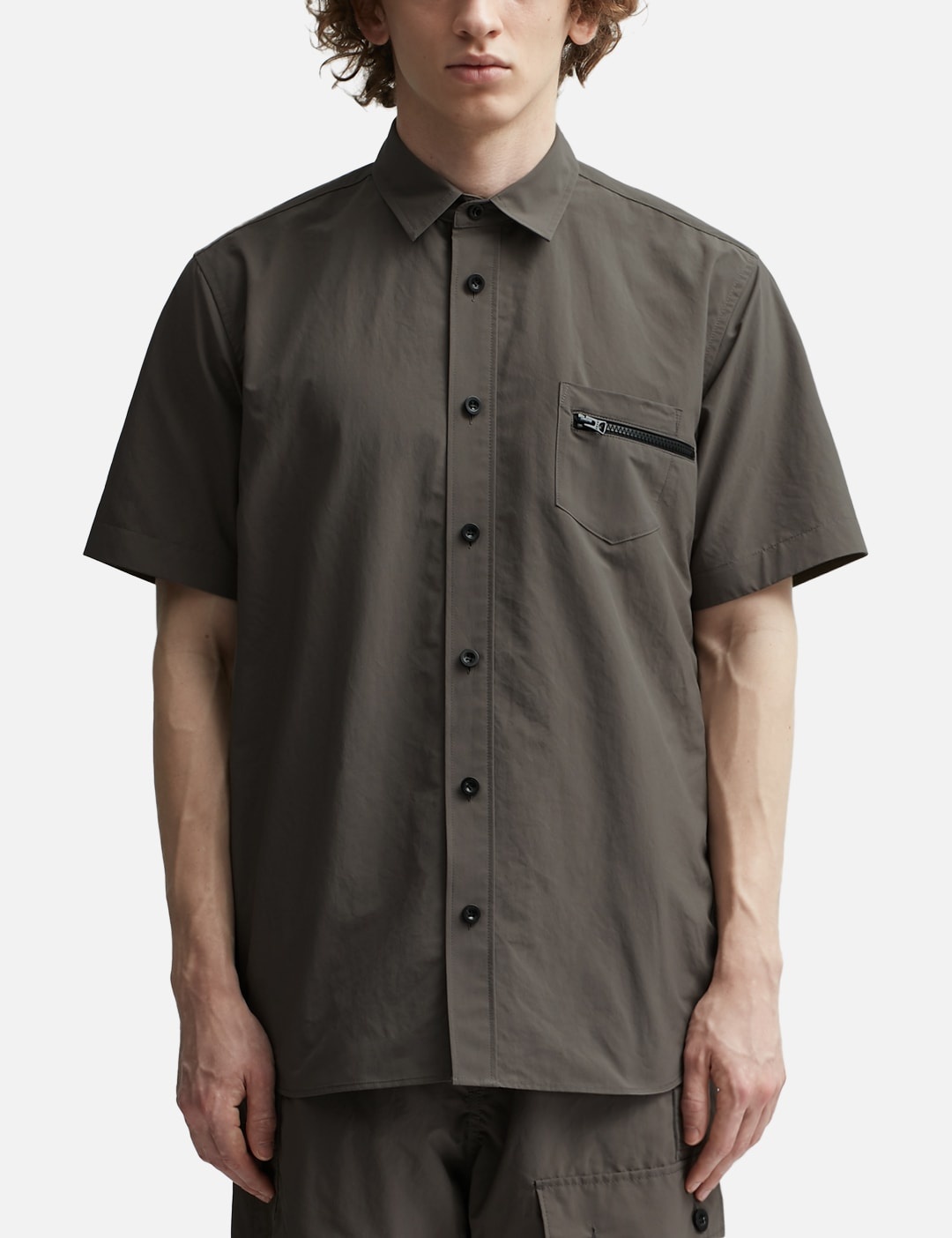 sacai MATTE TAFFETA SHIRT | hbx | REVERSIBLE sacai MATTE TAFFETA SHIRT | hbx | REVERSIBLE