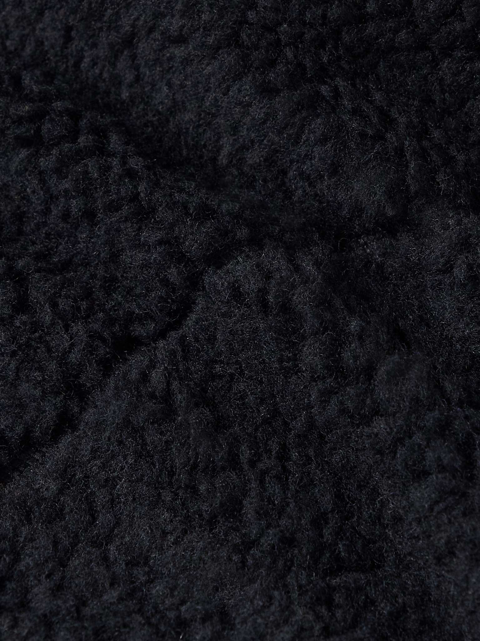 BEAMS PLUS Wool-Blend Fleece Gillet | REVERSIBLE