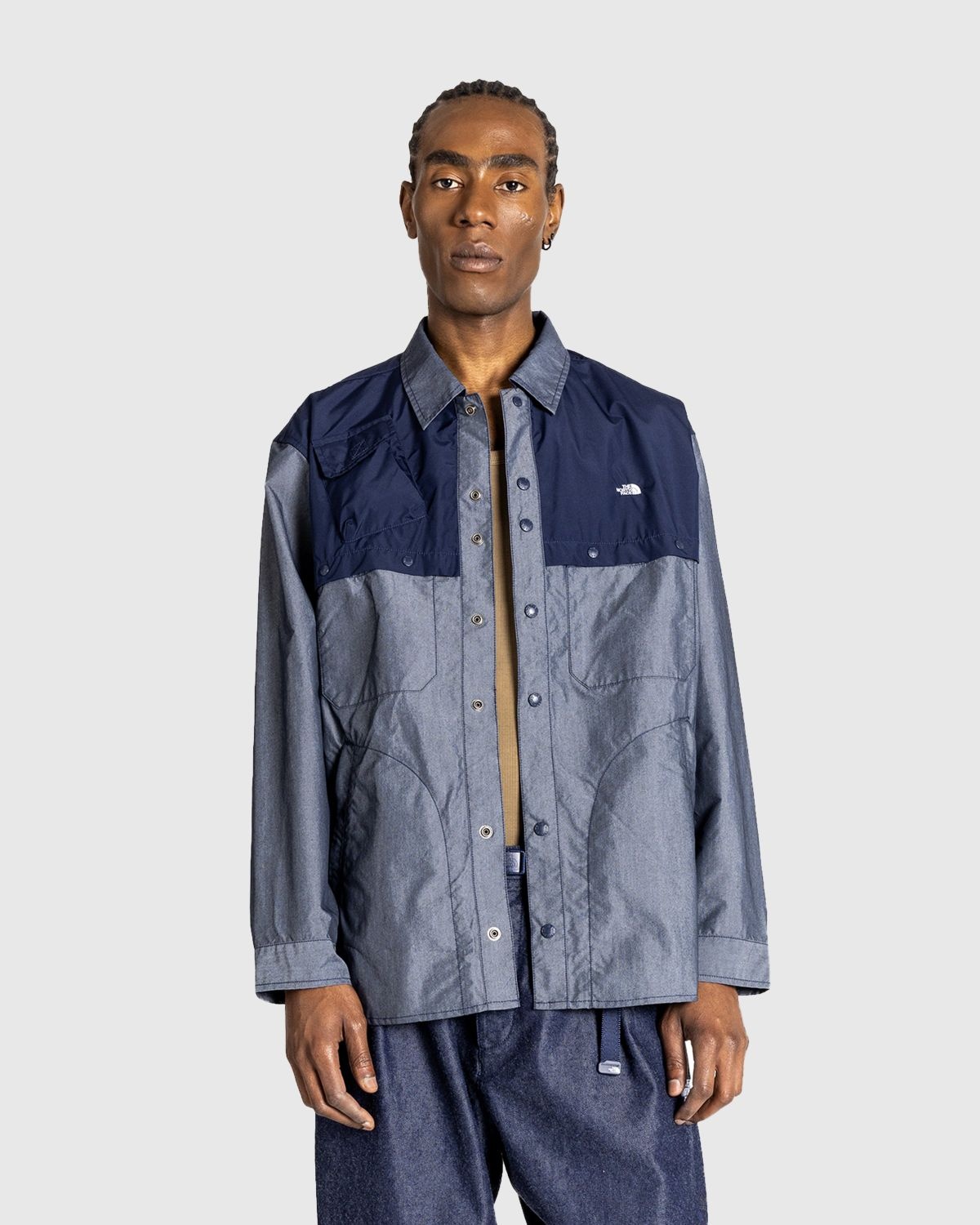The North Face The North Face – Denim LS Shirt Light Indigo Denim Wash ...