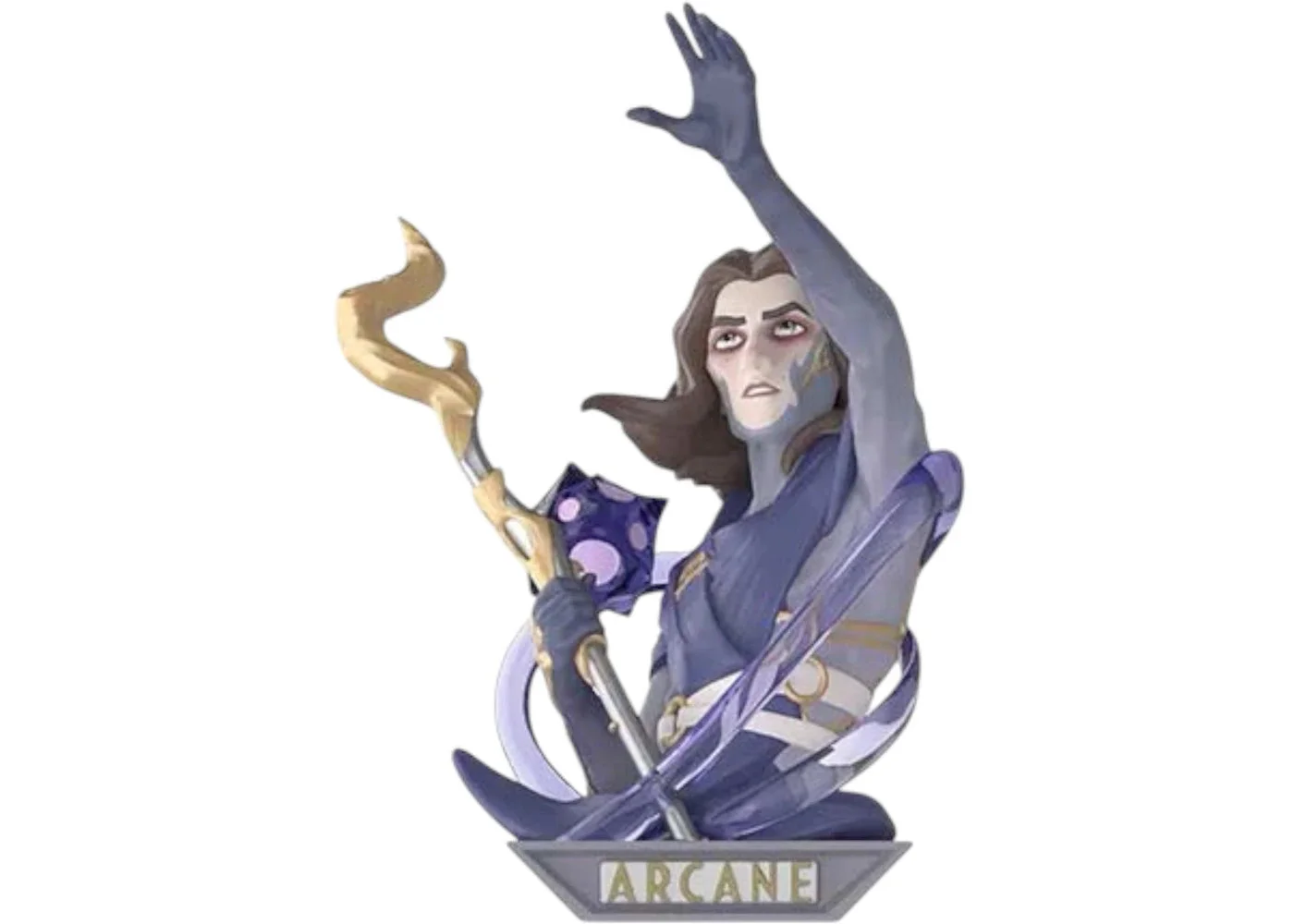 POP MART Pop Mart League of Legends Arcane Series Viktor Figure ...