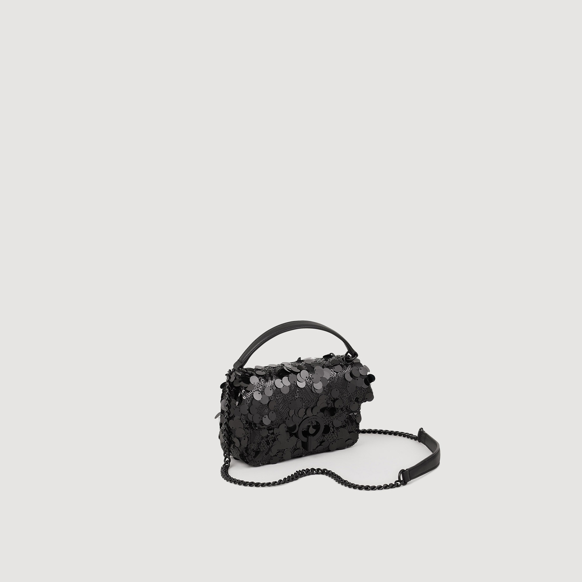 Sandro Mini Yza sequins bag | REVERSIBLE