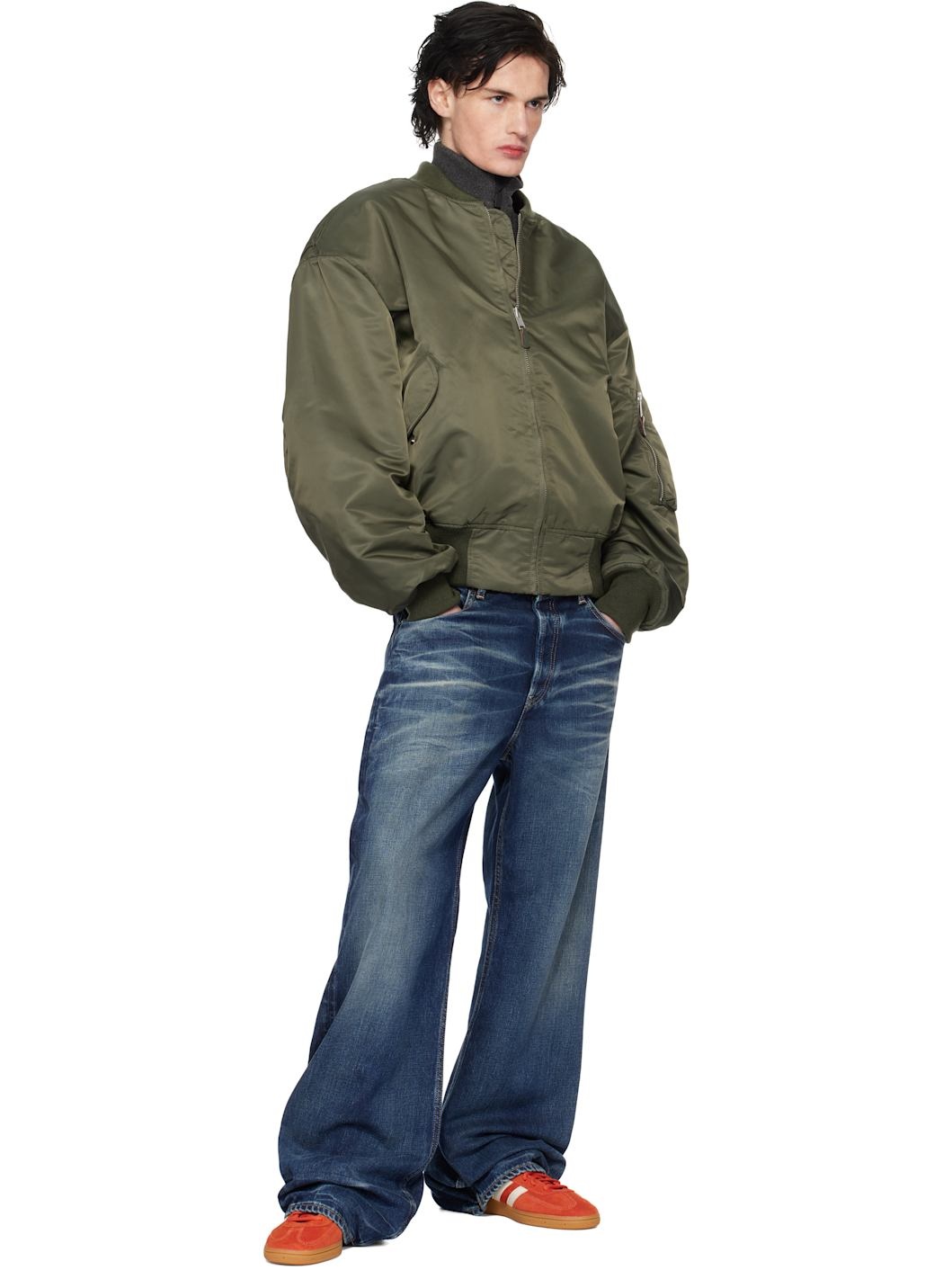 entire studios Broad bomber jacket | REVERSIBLE entire studios Broad bomber jacket | REVERSIBLE