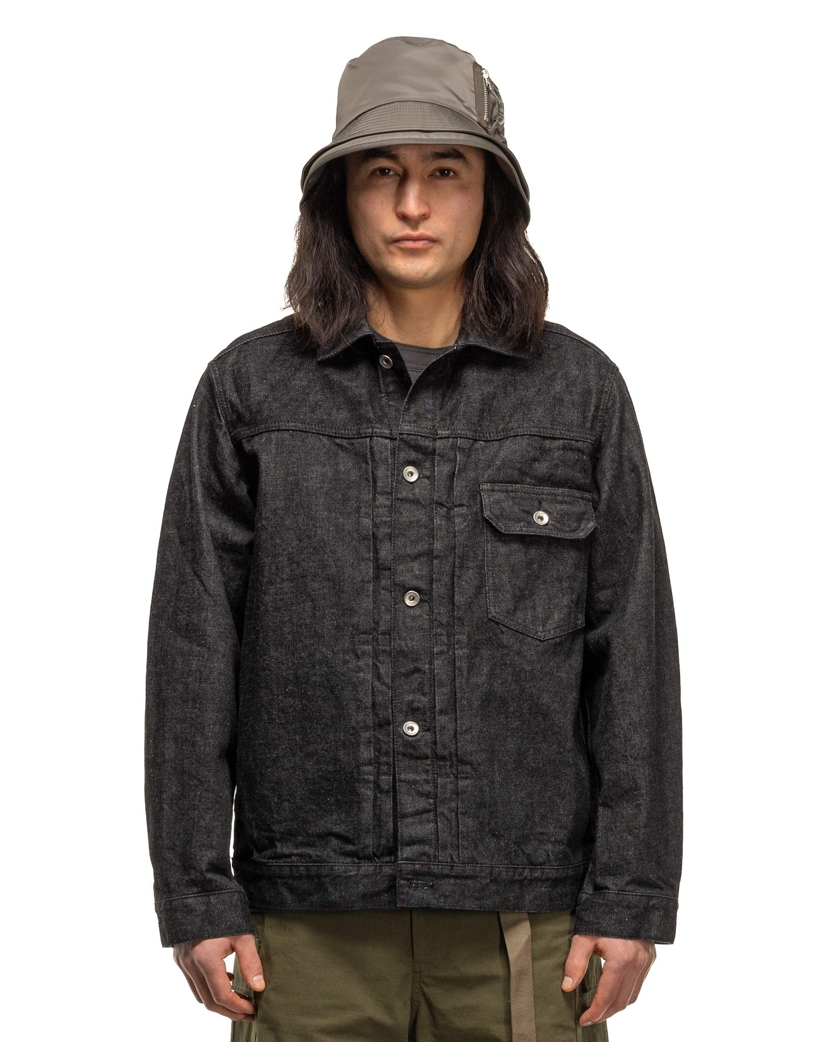 sacai BEYONDEXX Denim Blouson Black | REVERSIBLE sacai BEYONDEXX Denim Blouson Black | REVERSIBLE
