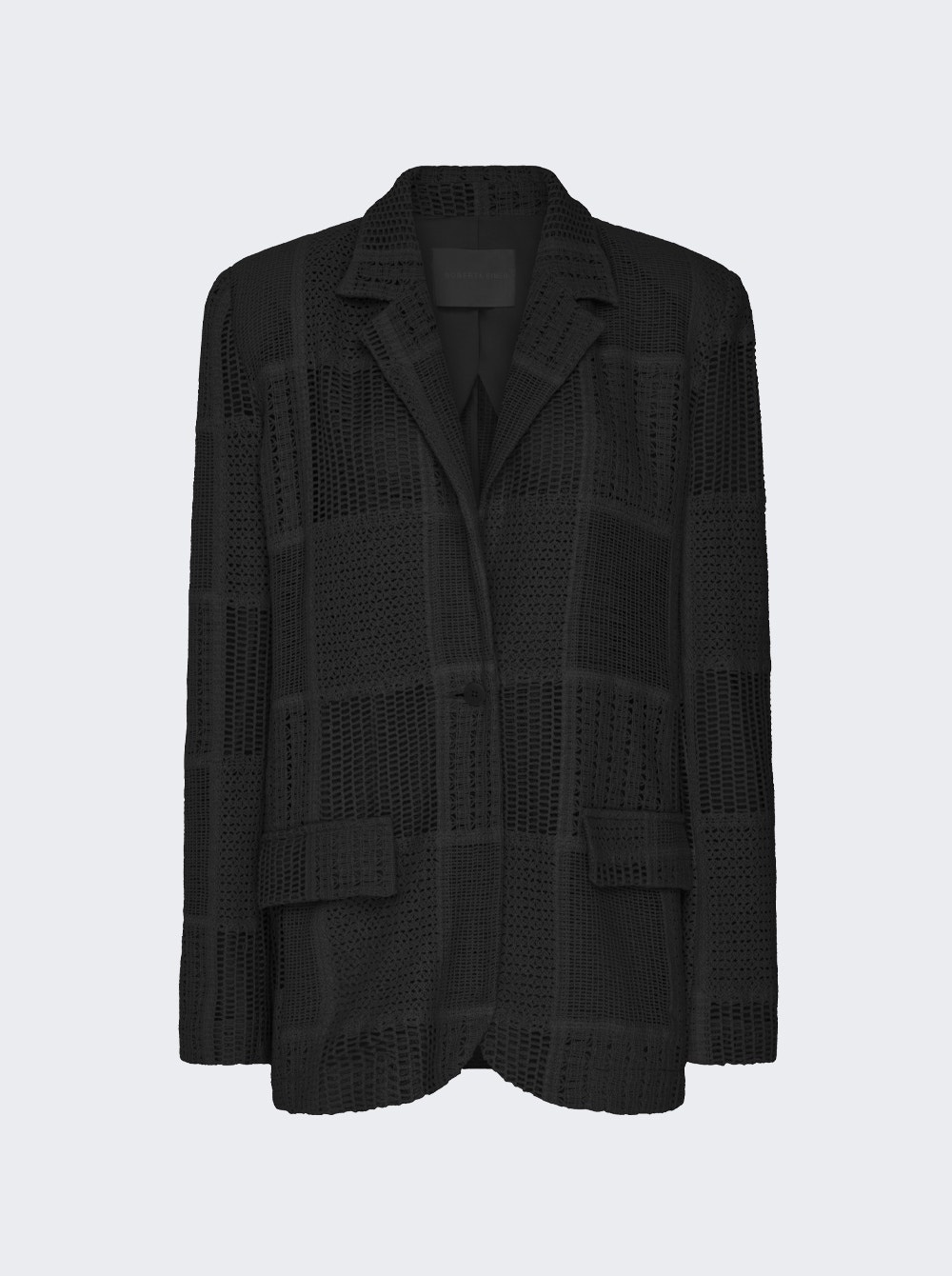 ROBERTA EINER Boyfriend Blazer Black | REVERSIBLE