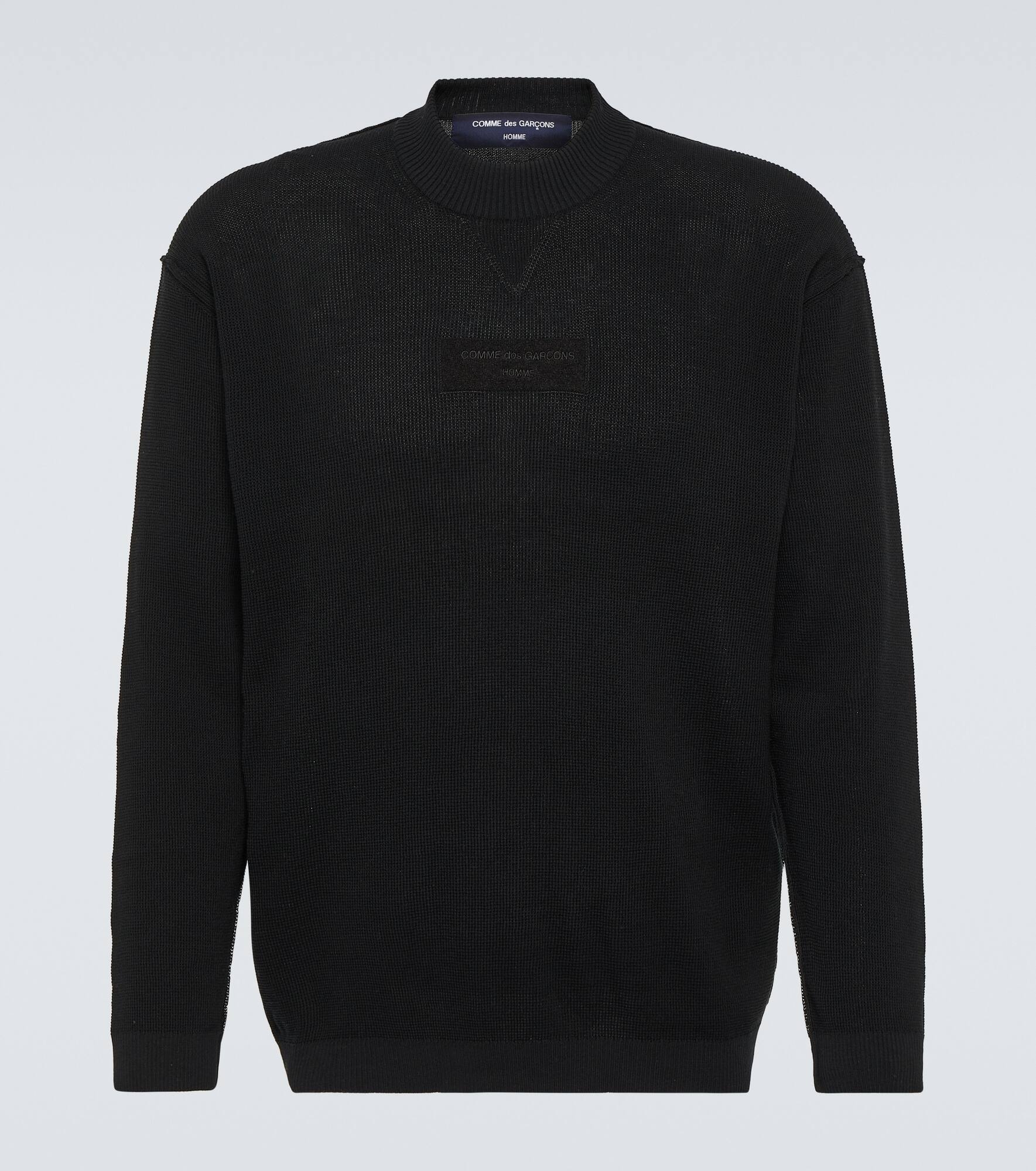 Comme des Garçons Homme Cotton sweater | mytheresa | REVERSIBLE Comme des Garçons Homme Cotton sweater | mytheresa | REVERSIBLE