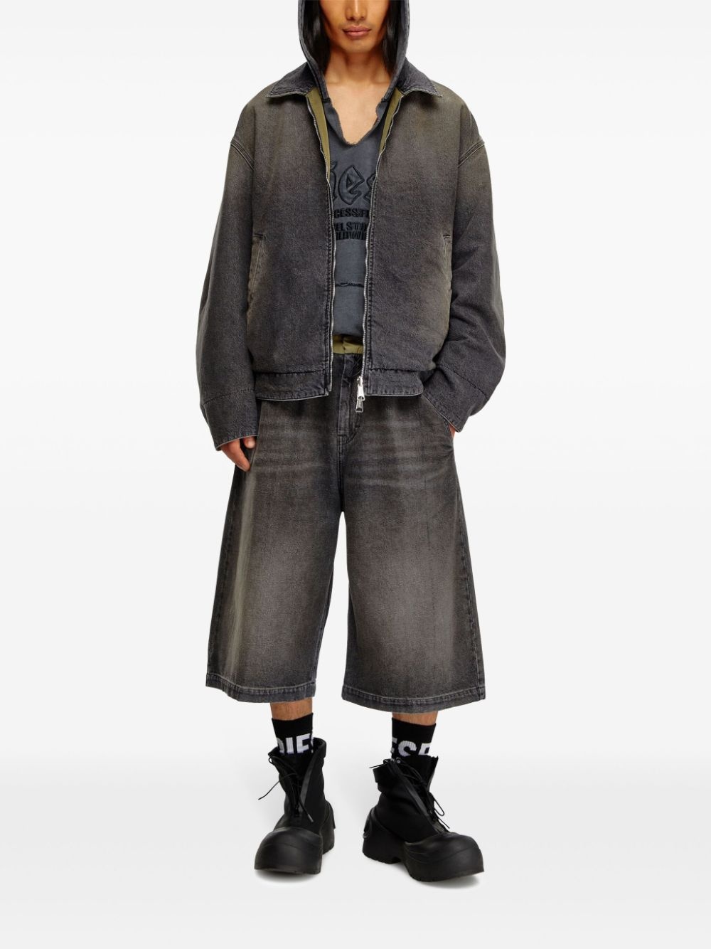 Diesel D-Stack-S denim jacket | REVERSIBLE Diesel D-Stack-S denim jacket | REVERSIBLE