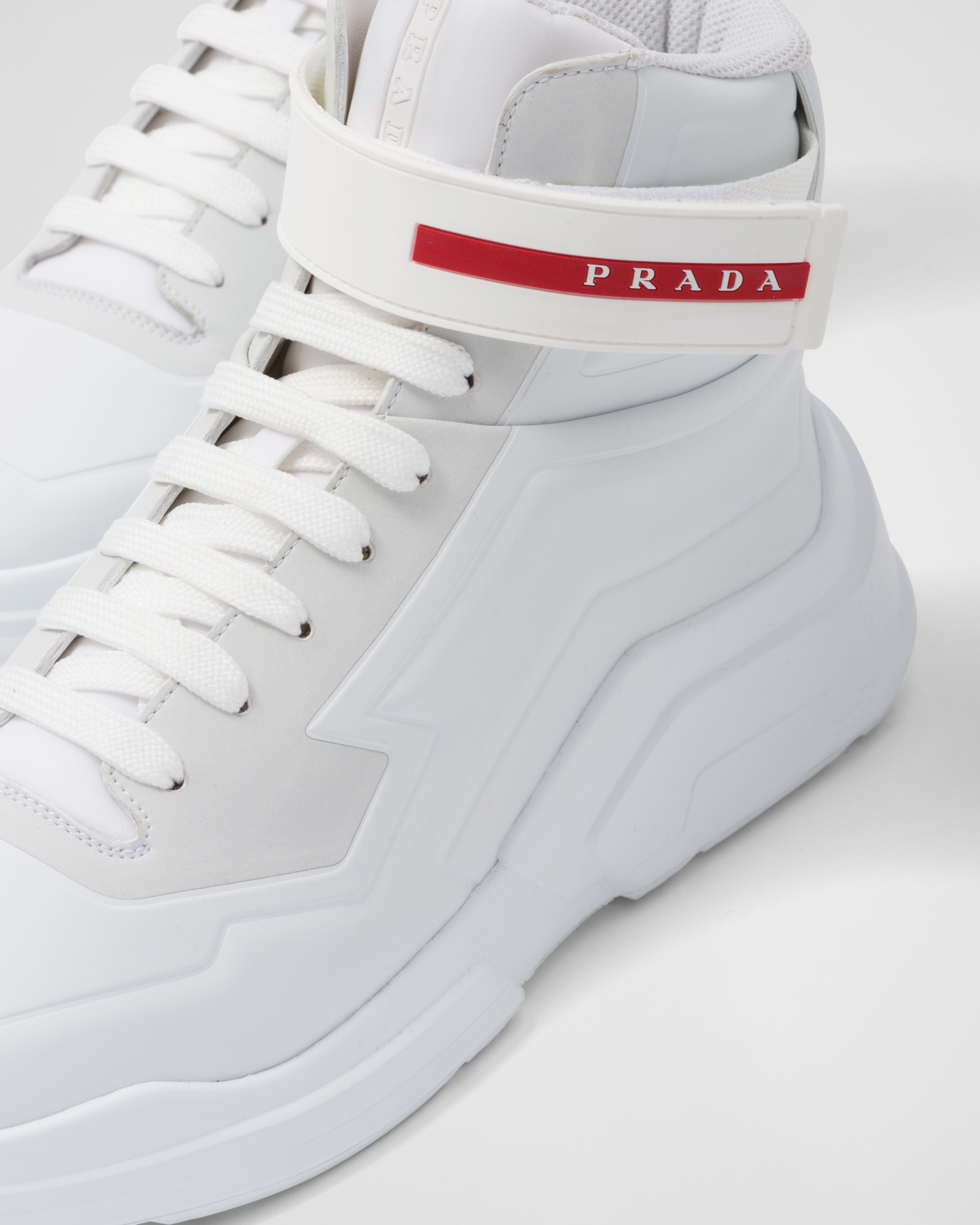 Prada Prada Polarius high-top sneakers | REVERSIBLE