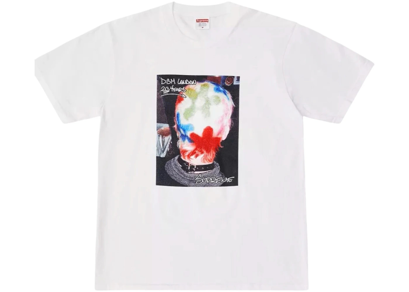 Supreme Supreme x Dover Street Market London 20th Anniversary Tee White ...