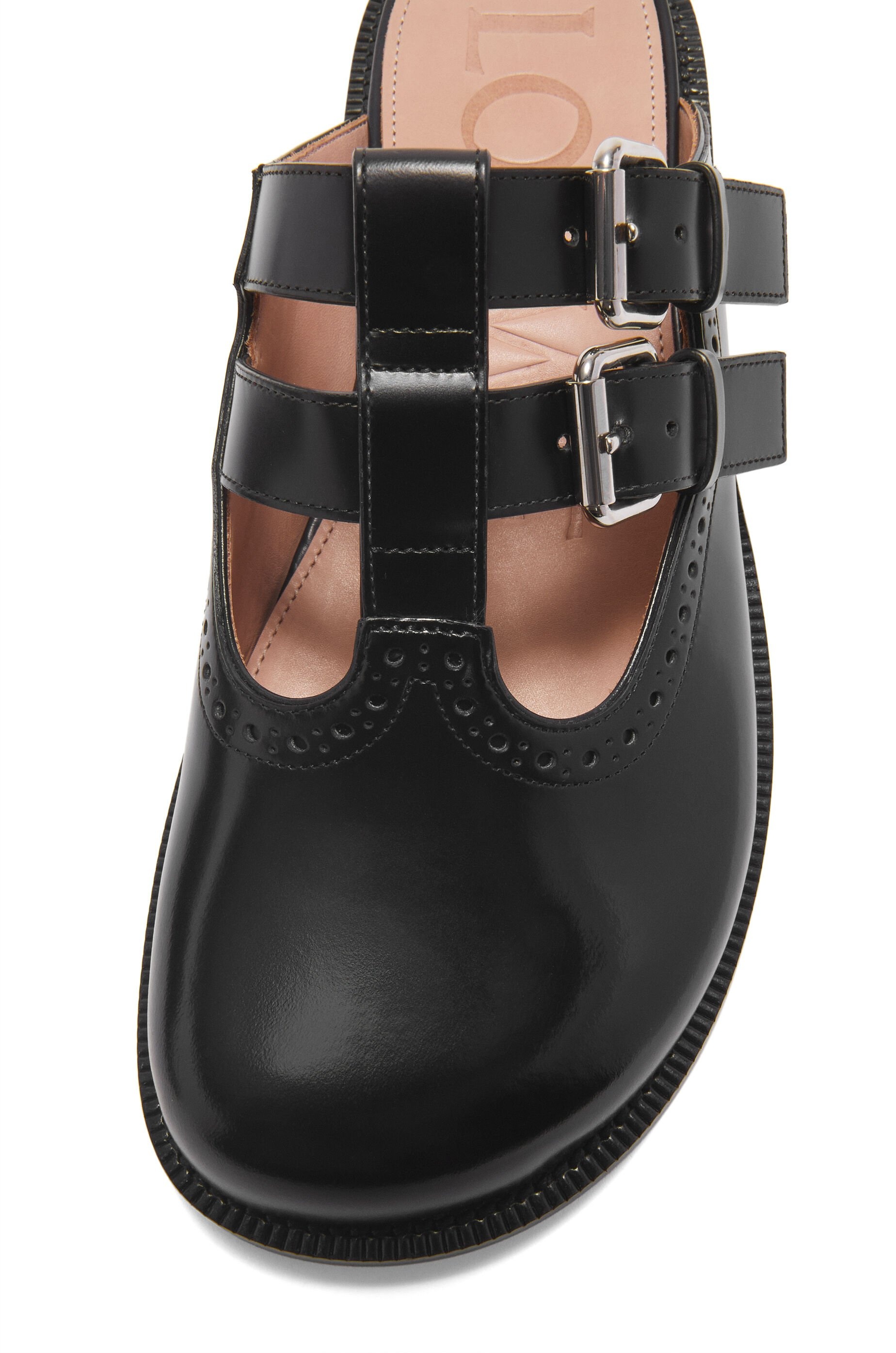 Loewe Campo Mary Jane mule in calfskin | REVERSIBLE