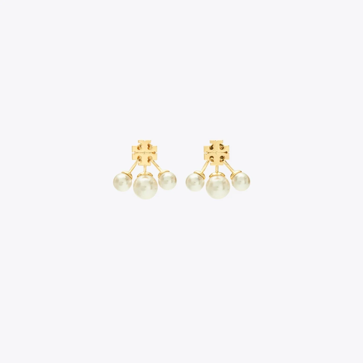 TORY BURCH Moondance Pearl Front-Back Earrings - 153672 | REVERSIBLE