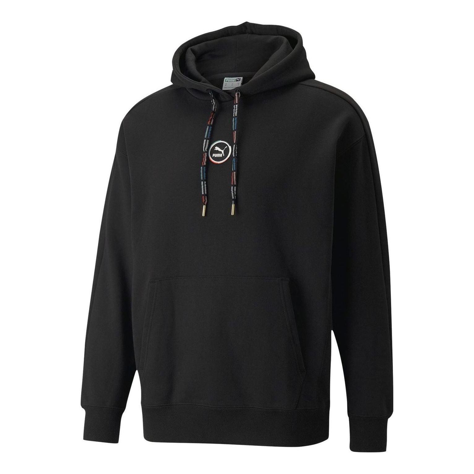 PUMA PUMA Circle Logo Hoodie 'Black' 535374-01 | REVERSIBLE