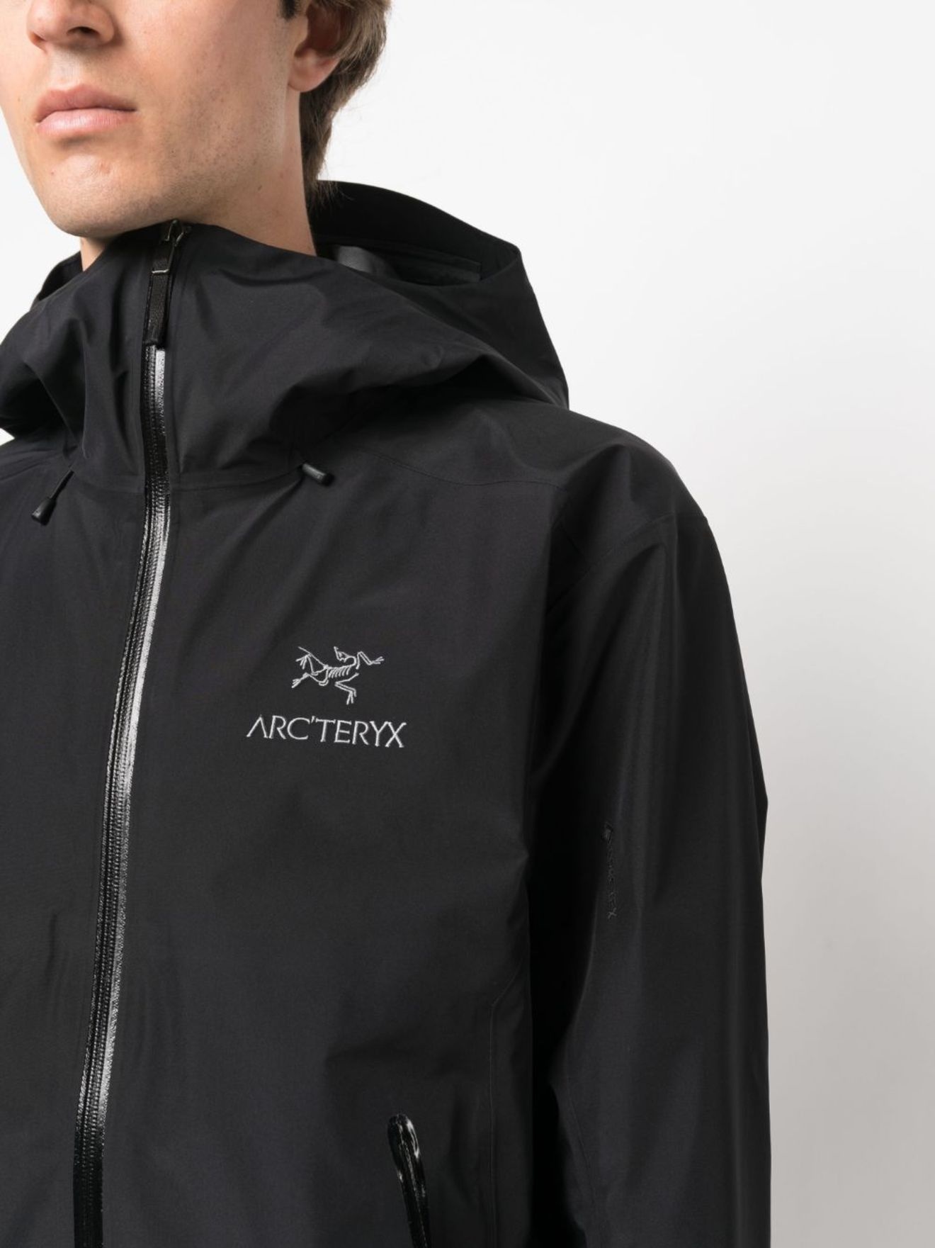 Arc'teryx logo-embroidered hooded jacket | REVERSIBLE
