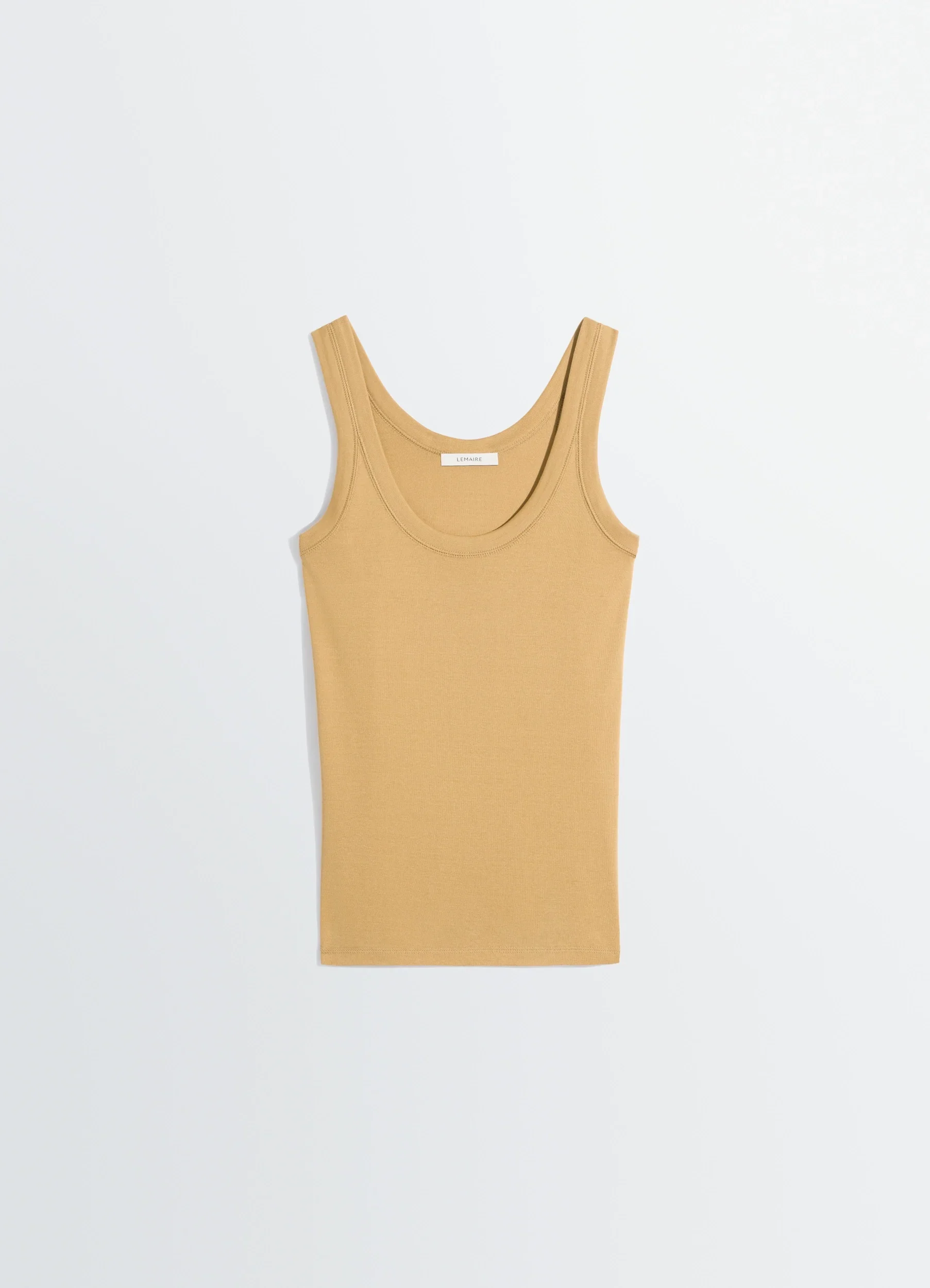 Lemaire RIB TANK TOP IN JERSEY | REVERSIBLE