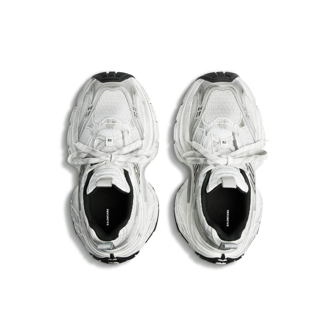BALENCIAGA Men's 10xl Sneaker in White/black/gris | REVERSIBLE BALENCIAGA Men's 10xl Sneaker in White/black/gris | REVERSIBLE