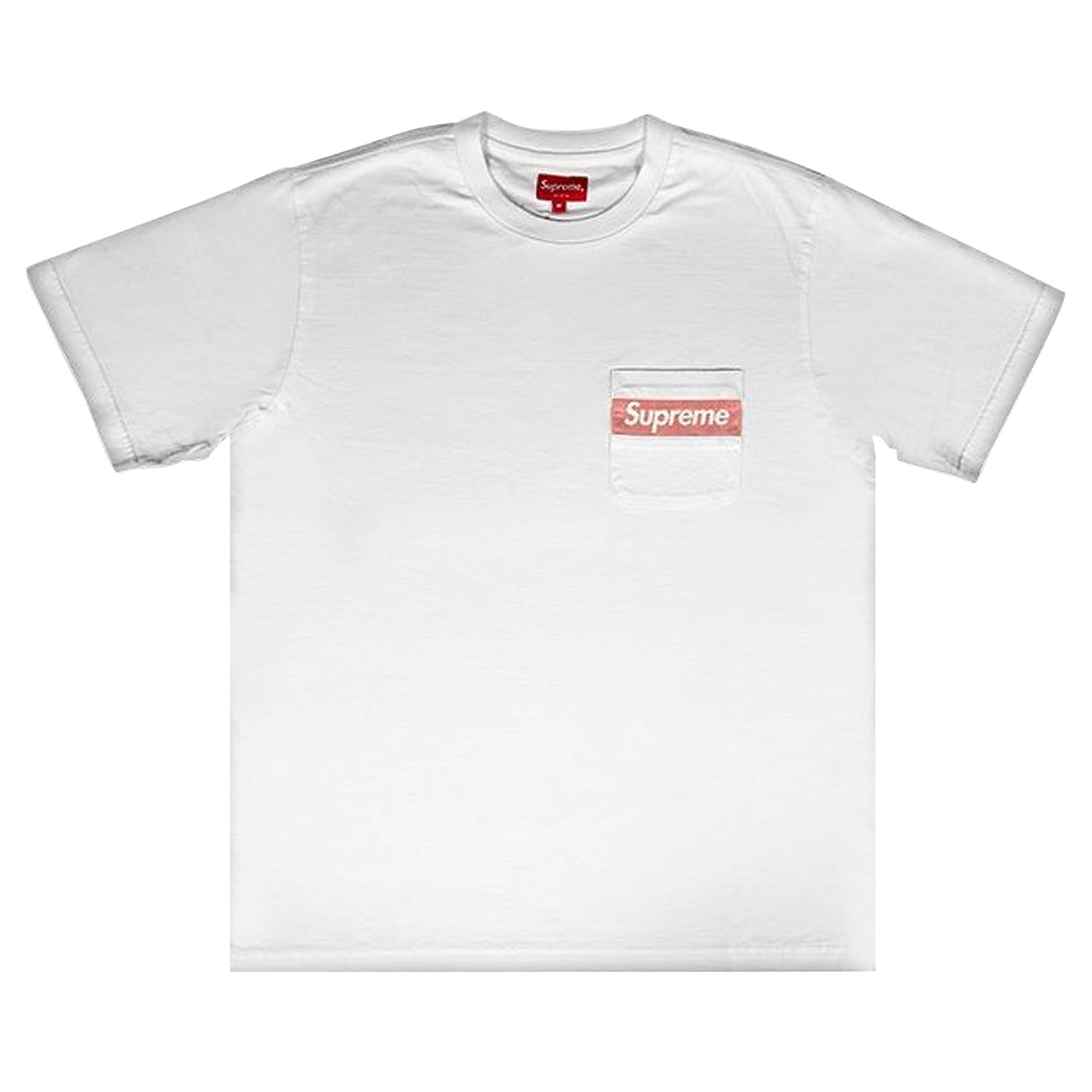 Supreme Supreme Mesh Stripe Pocket Tee 'White' | REVERSIBLE