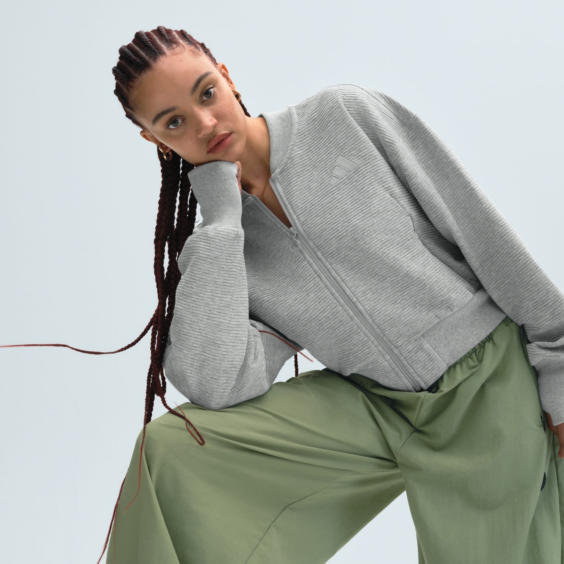 adidas ALL SZN Rib Track Jacket | REVERSIBLE